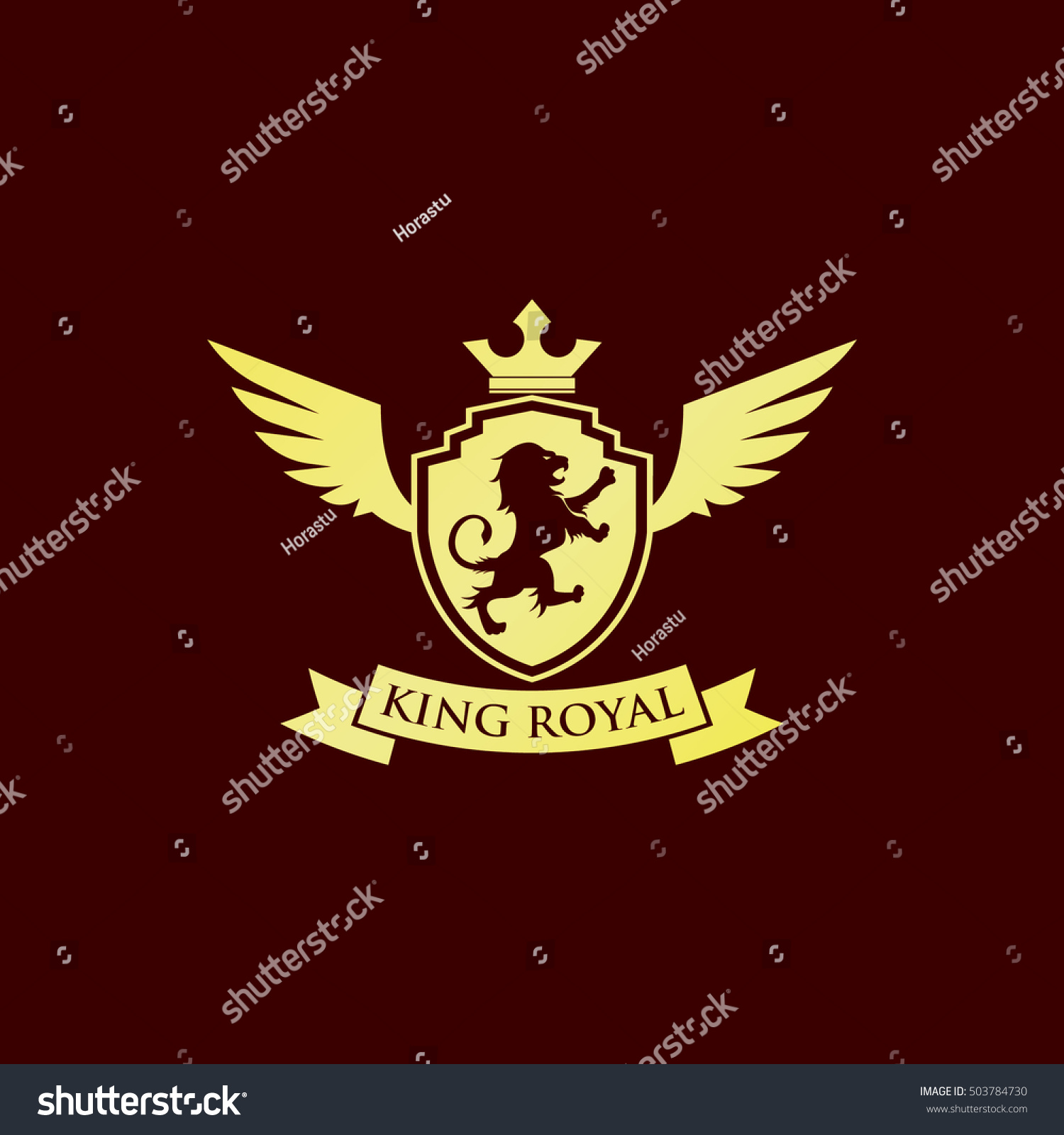 Lion Rampant Logo Stock Vector (Royalty Free) 503784730 | Shutterstock