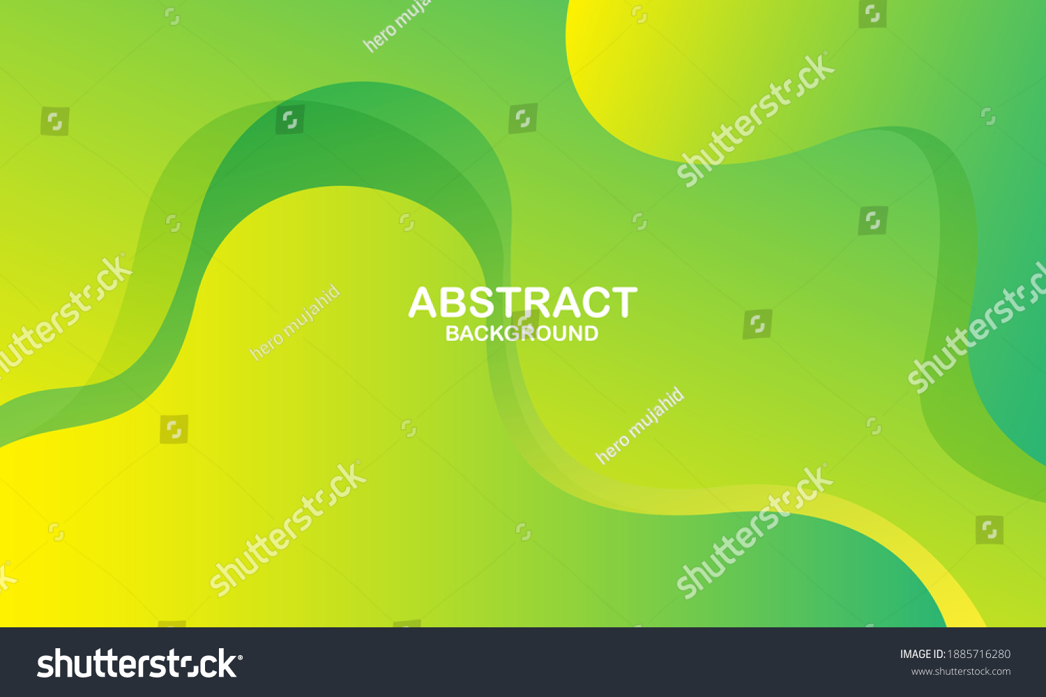 Liquid Color Background Design Green Elements Stock Vector (Royalty ...