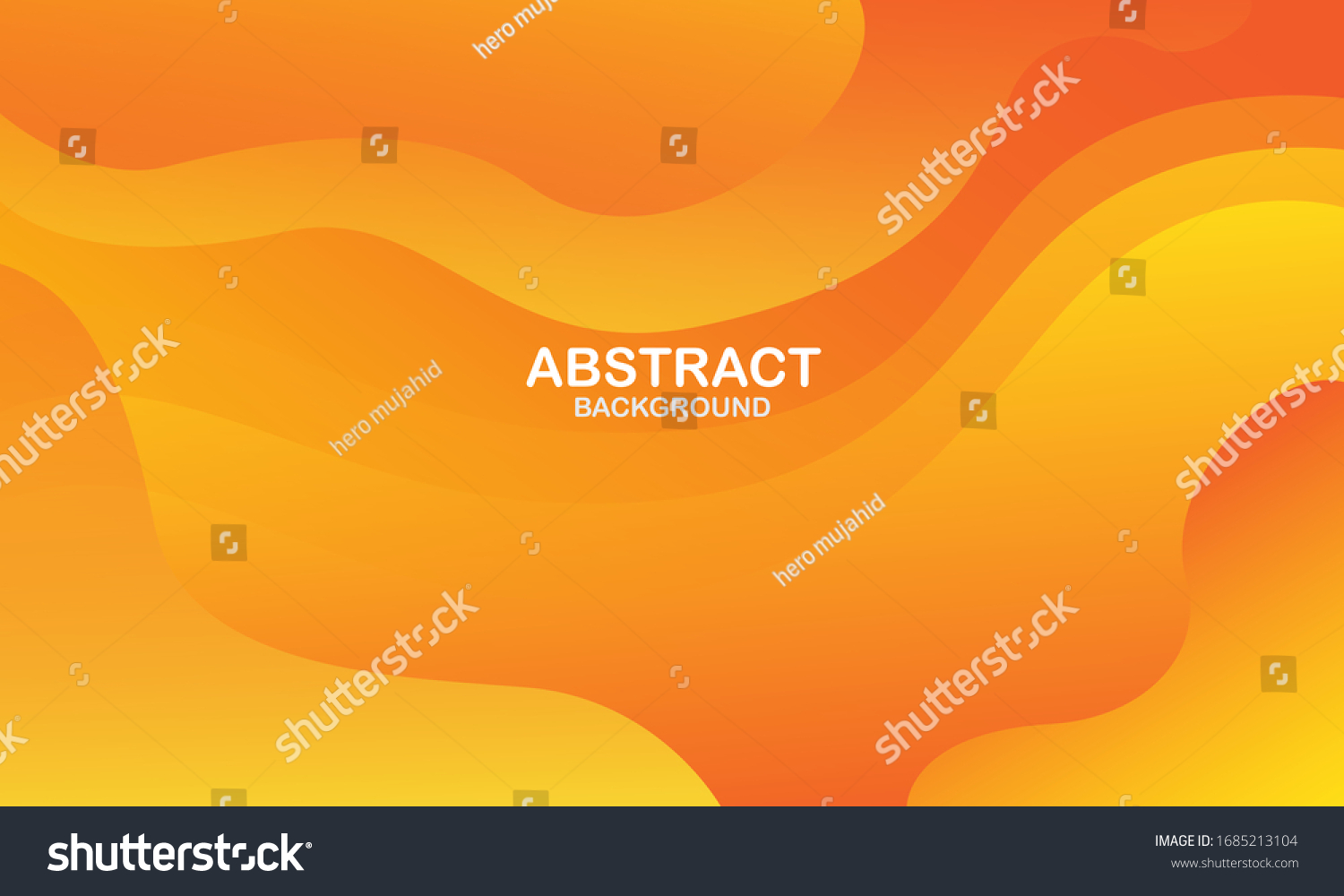 Liquid Color Background Design Orange Elements Stock Vector (Royalty ...