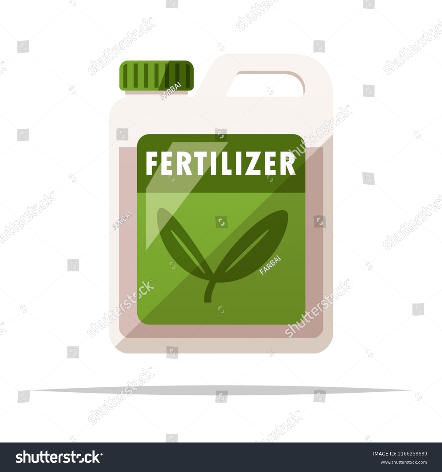 Liquid Fertilizer Vector Isolated Illustration Stock Vector (Royalty ...