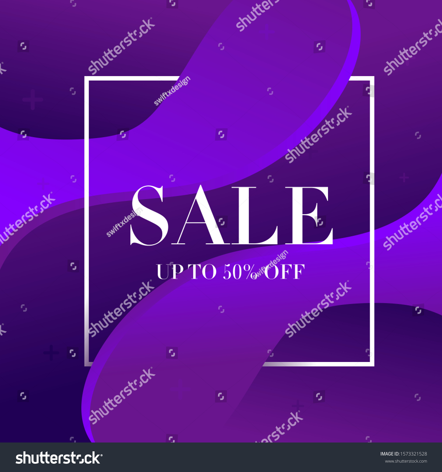Liquid Purple Banner Design Vector Stock Vector (Royalty Free) 1573321528