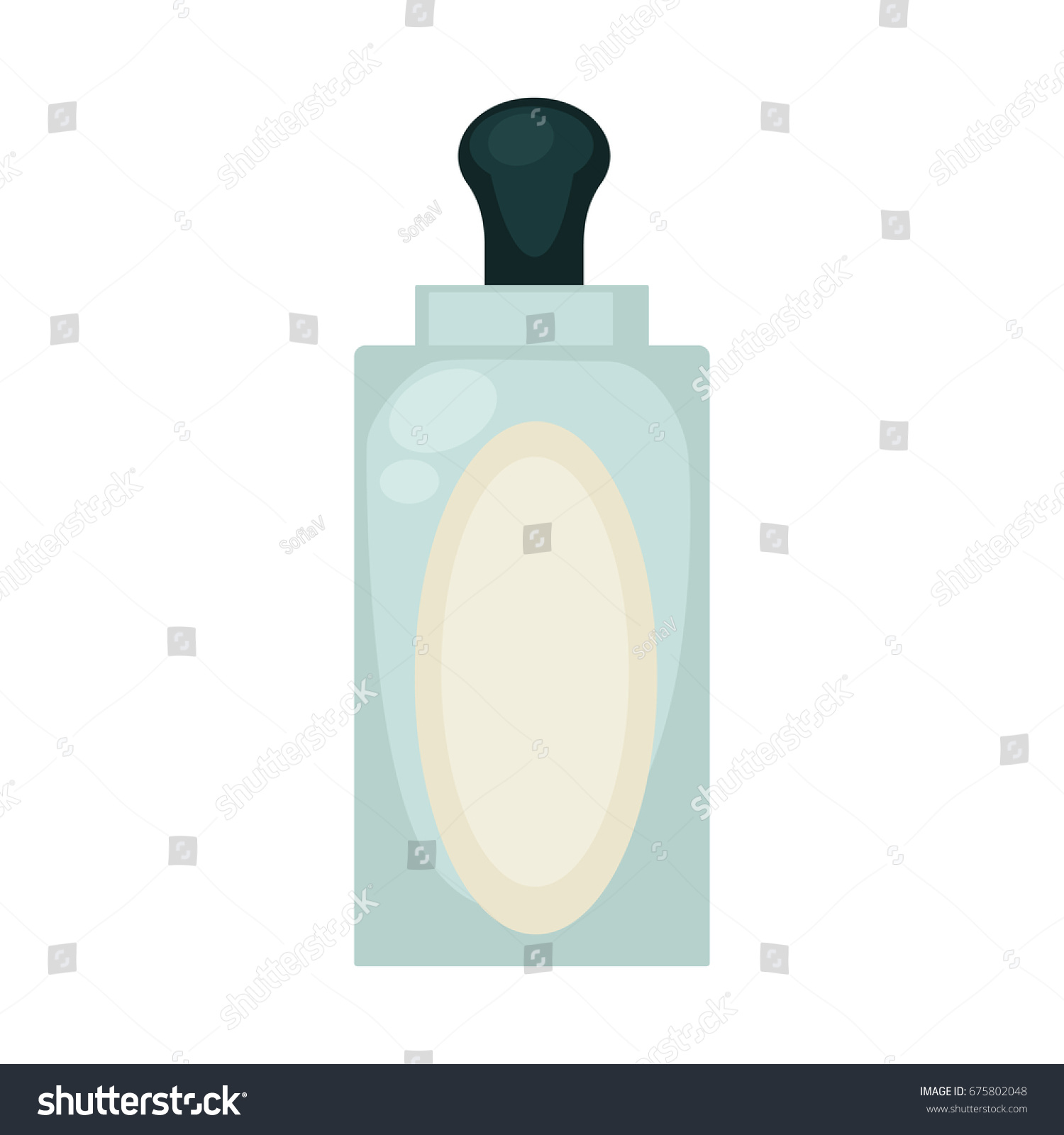 Liquid Soap Transparent Bottle Empty Label Stock Vector (Royalty Free ...