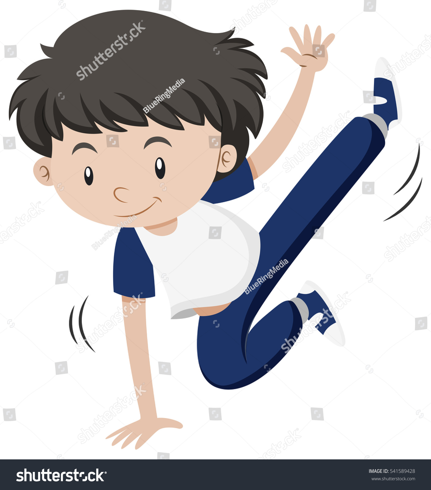 Niñito bailando ilustración de hiphop: vector de stock (libre de ... Niñito bailando ilustración de hiphop: vector de stock (libre de ...
