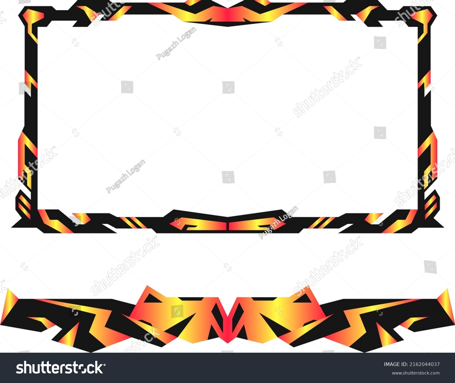 Live Stream Frame Design Video Streaming Stock Vector (Royalty Free ...