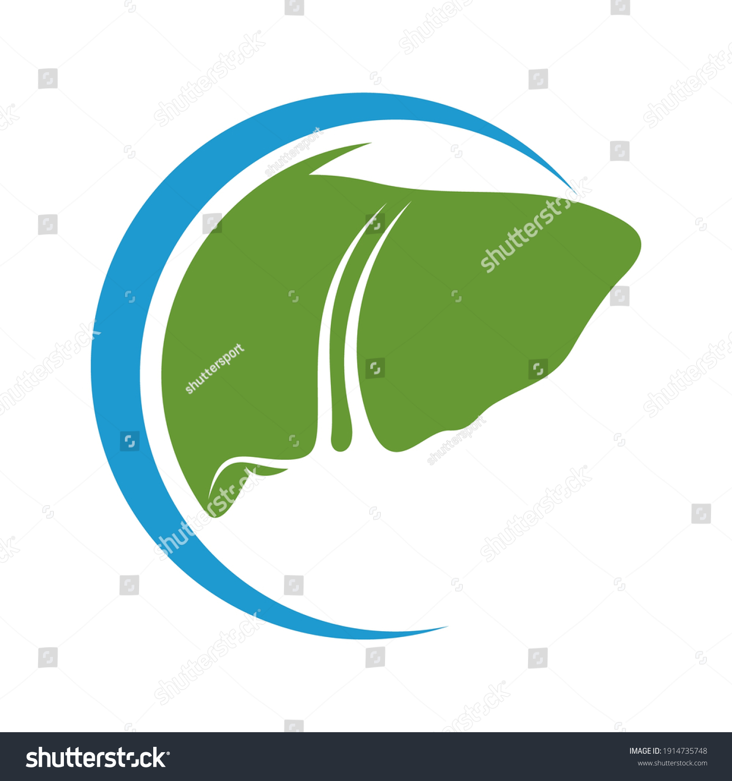 Liver Logo Vector Template Creative Liver Stock Vector (Royalty Free ...