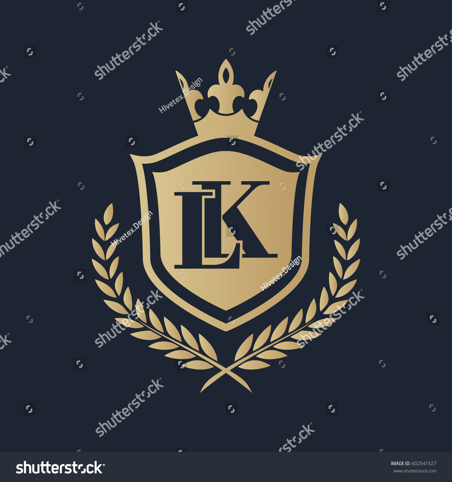 Lk Logo Stock Vector (Royalty Free) 602541527 | Shutterstock