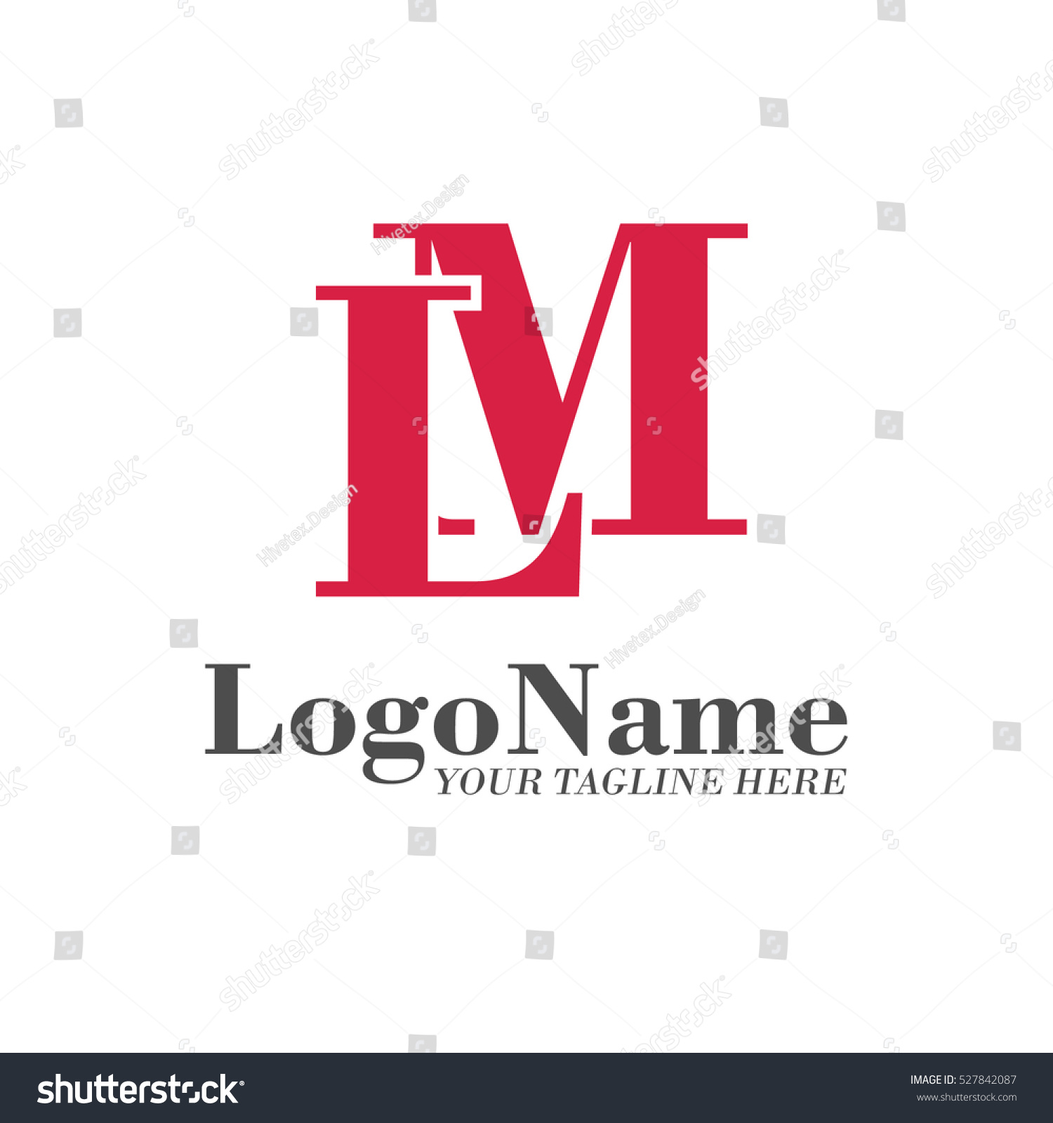 Lm Logo Stock Vector 527842087 - Shutterstock