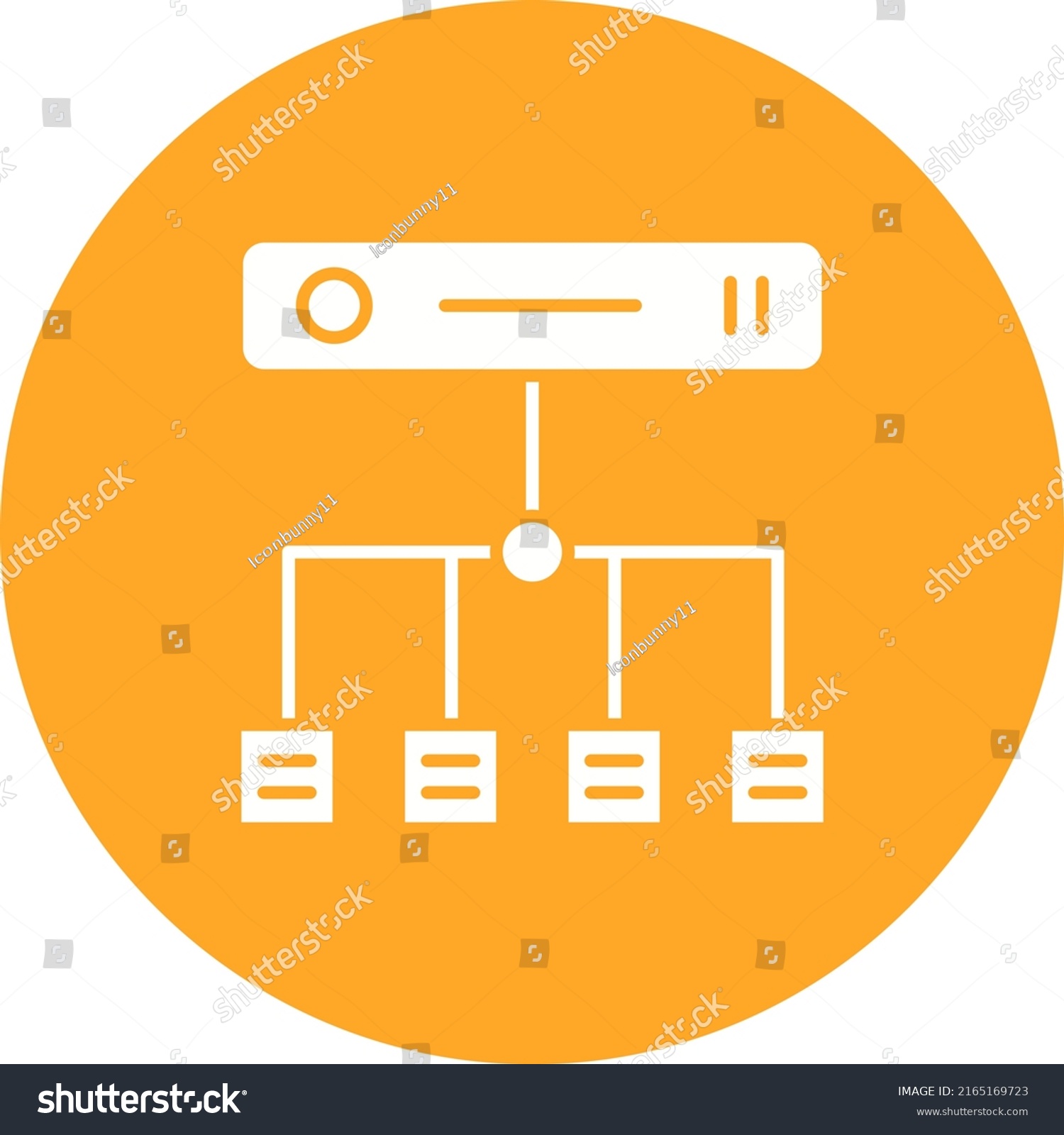 Load Balancing Icon Vector Image Can Stock Vector (Royalty Free ...