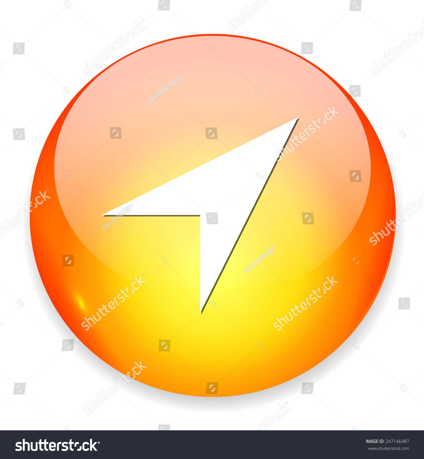 Location Icon Stock Vector (Royalty Free) 247146487 | Shutterstock