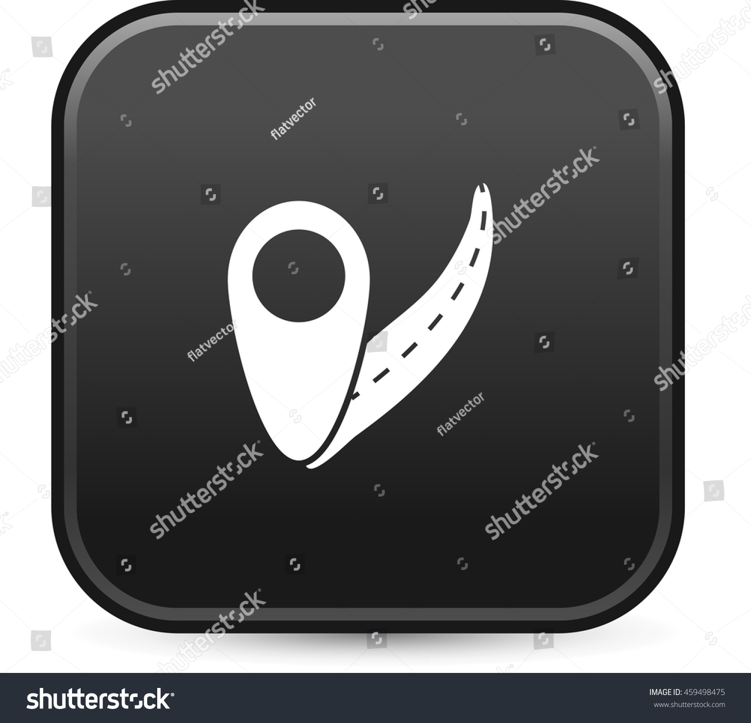 Location Icon Stock Vector (Royalty Free) 459498475 | Shutterstock