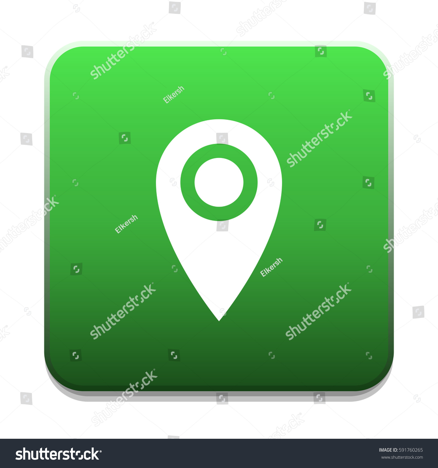 Location Icon Stock Vector (Royalty Free) 591760265 | Shutterstock