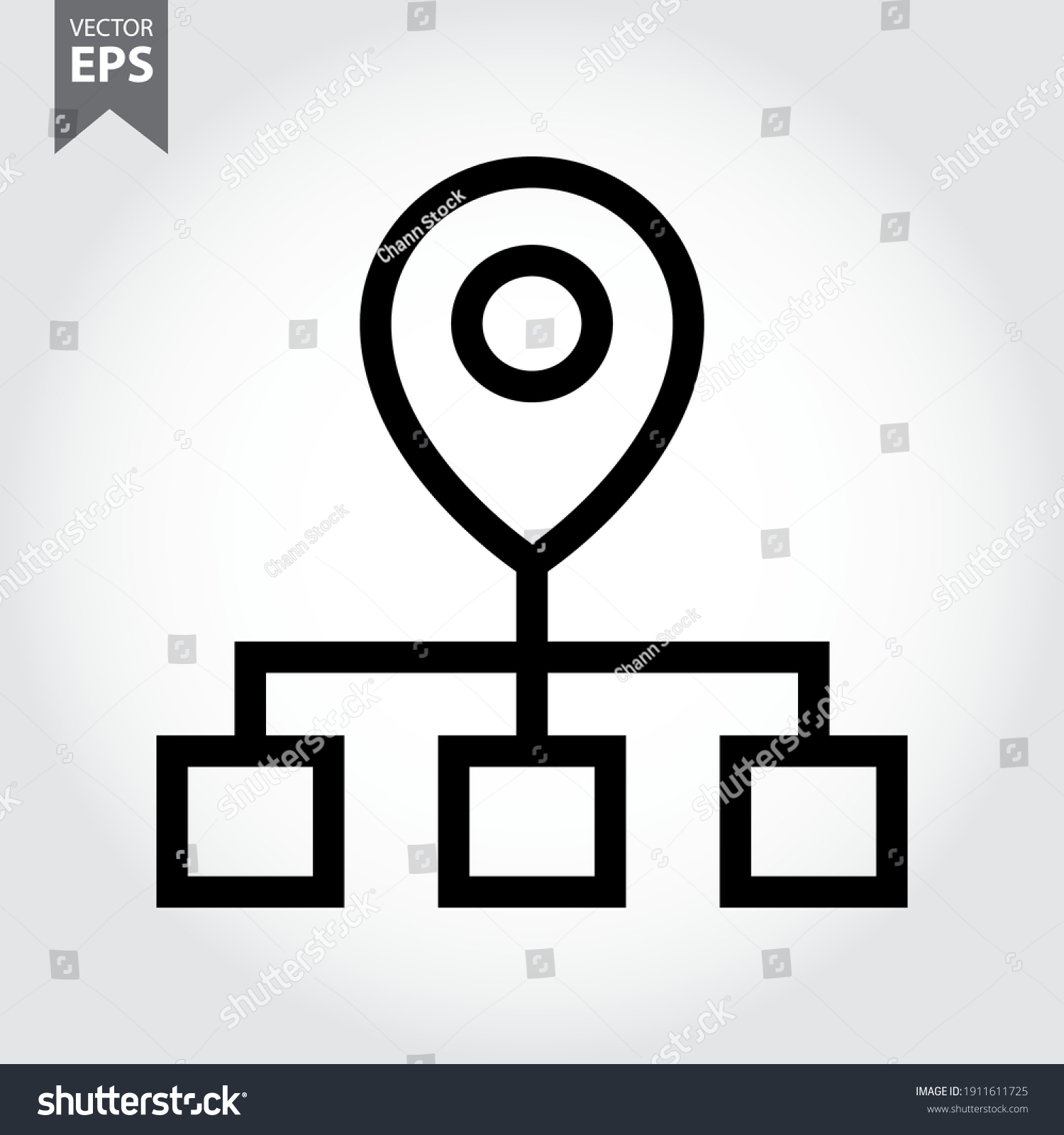 Location Icon Vector Eps10 Vector Illustration Stock Vector (Royalty ...