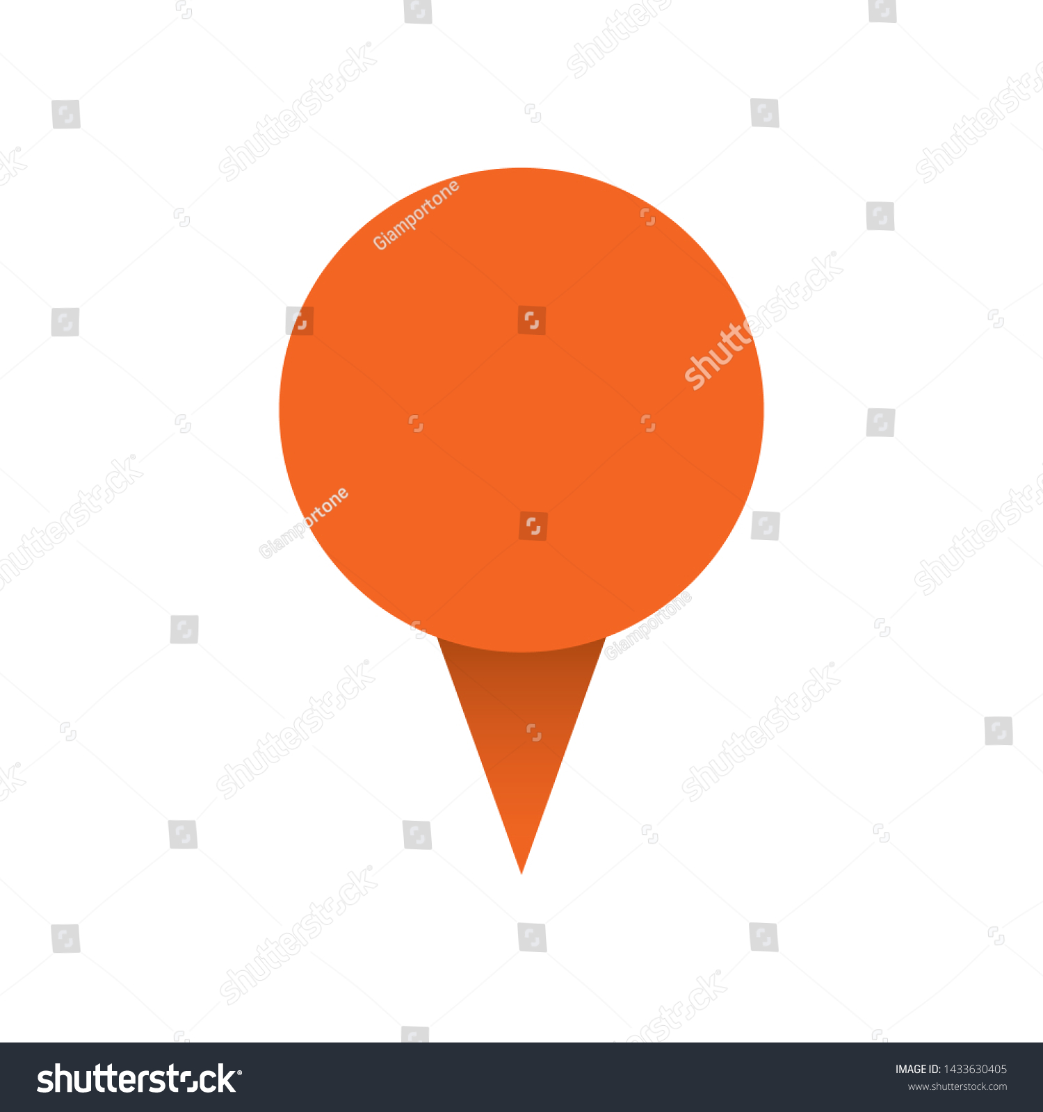 Location Icon Vector Icon Gps Position Stock Vector (Royalty Free ...