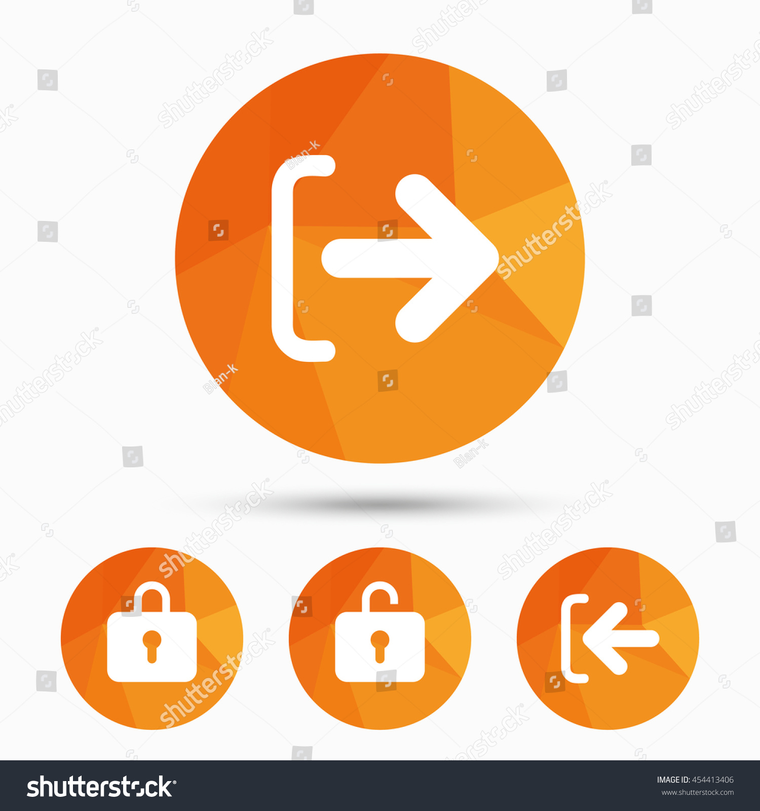 Login Logout Icons Sign Sign Out Stock Vector (Royalty Free) 454413406 Login Logout Icons Sign Sign Out Stock Vector (Royalty Free) 454413406