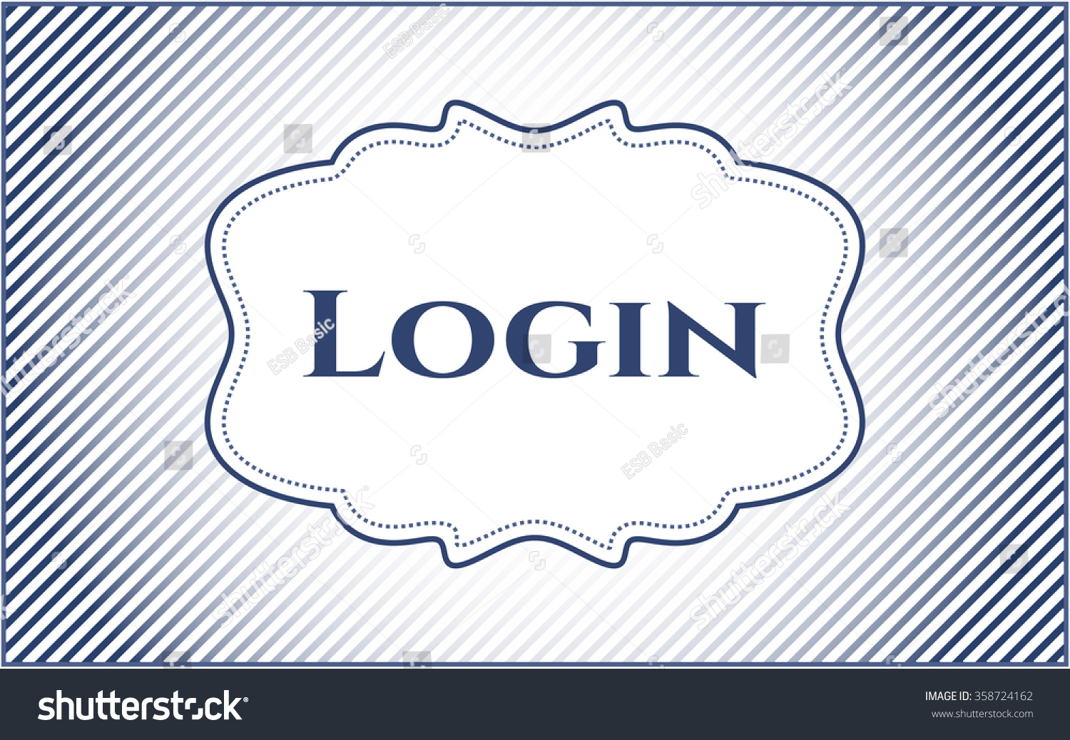 Login Colorful Poster Stock Vector (Royalty Free) 358724162 | Shutterstock