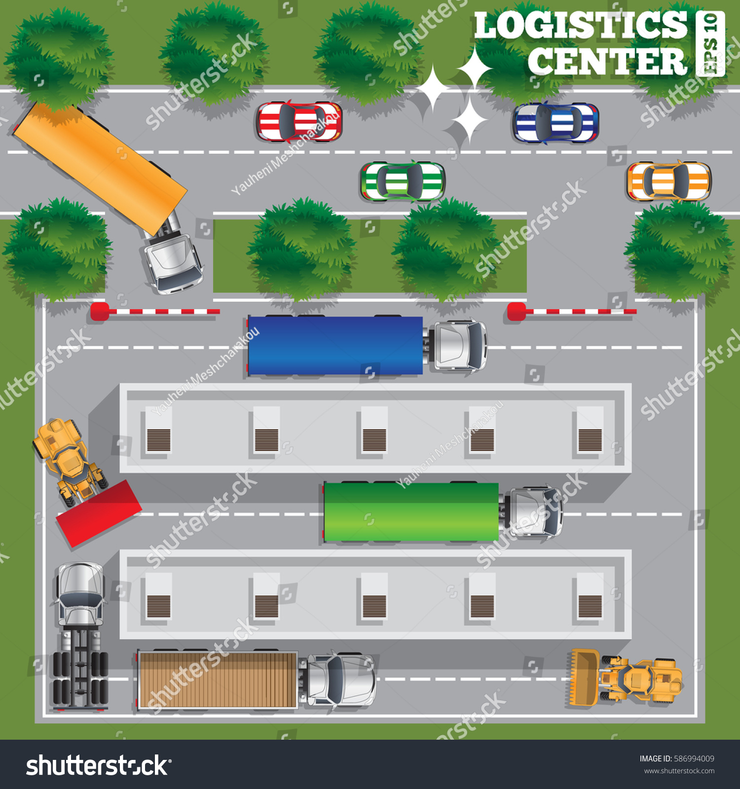359 Top view commercial building Stock Vectors, Images & Vector Art ...