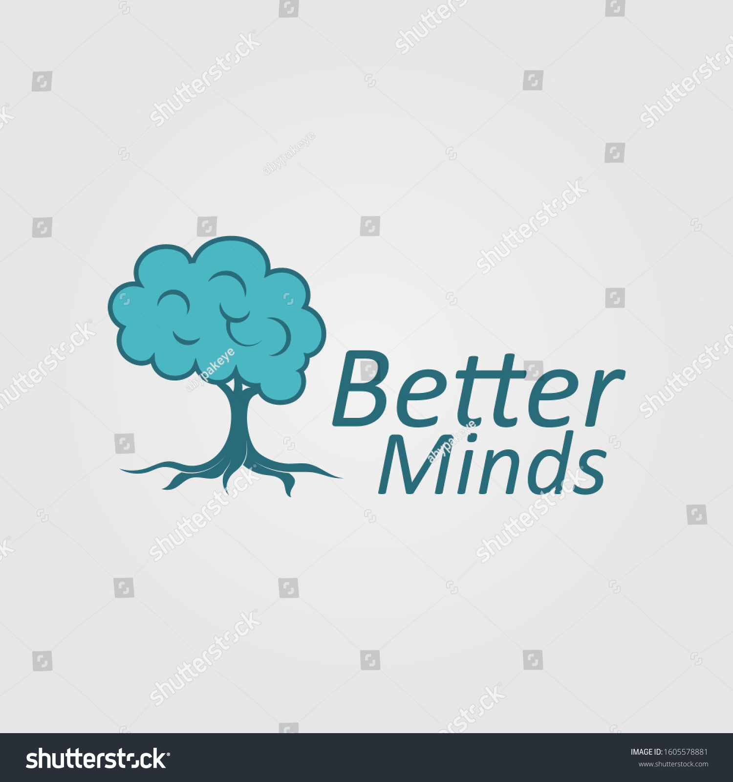 Logo Better Mind Template Design: เวกเตอร์สต็อก (ปลอดค่าลิขสิทธิ์ ...