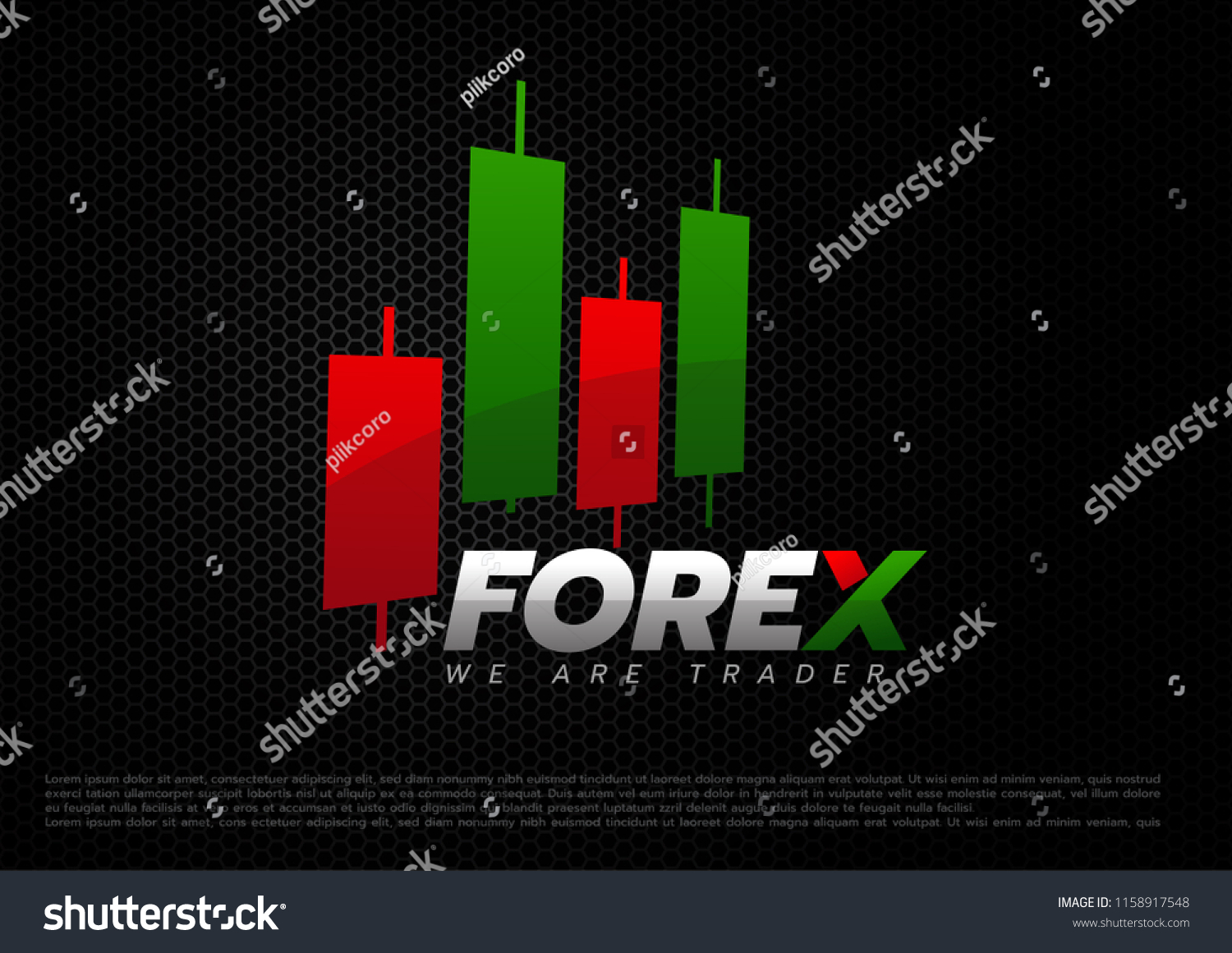 Candlestick chart logo : 2 010 images, photos et images vectorielles de ...