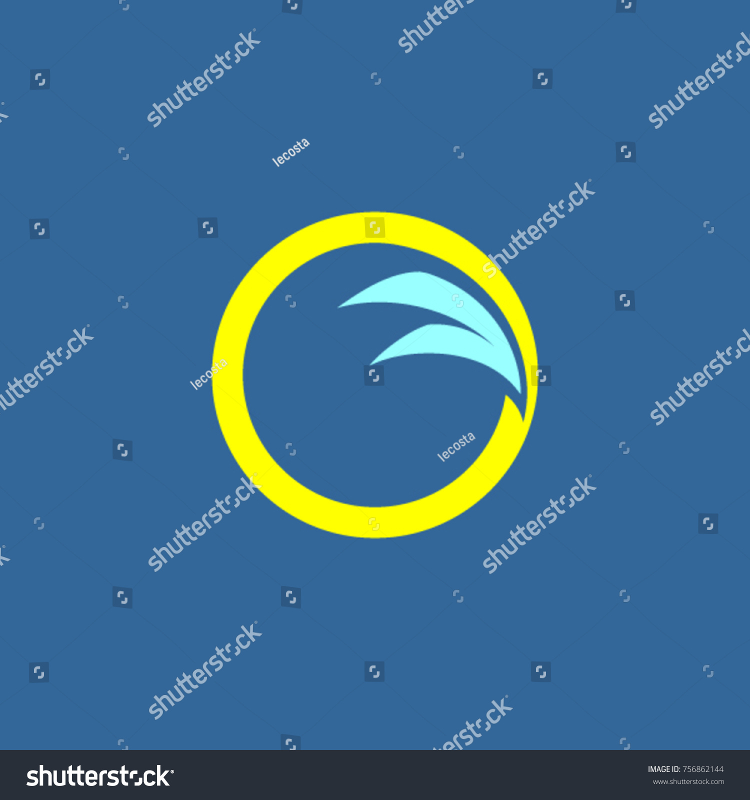 Logo Design Shapes Vector Stock Vector (Royalty Free) 756862144 ...