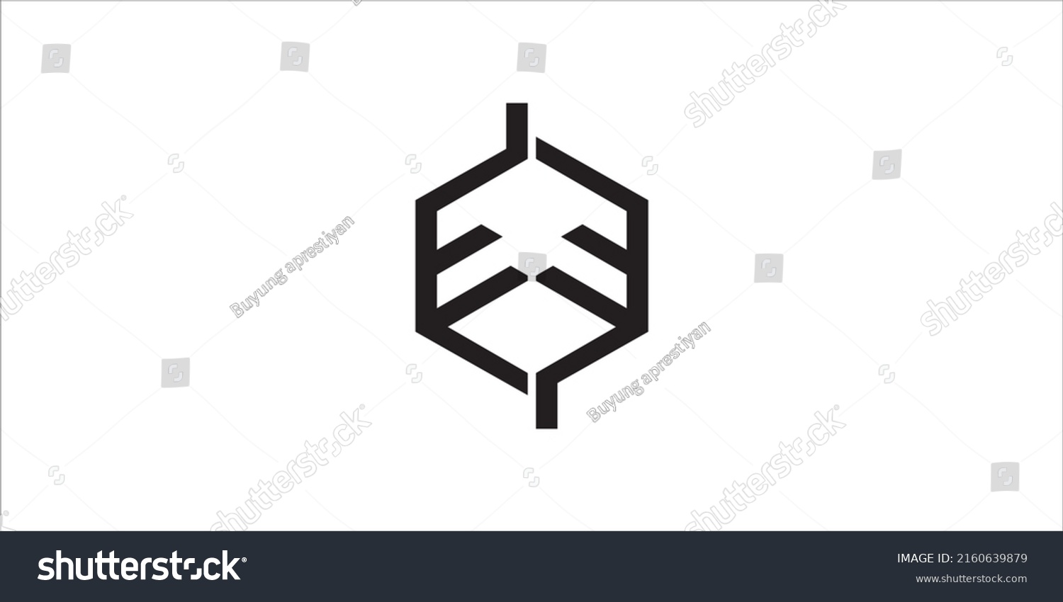 Logo Ee Black White Stock Vector (Royalty Free) 2160639879 | Shutterstock