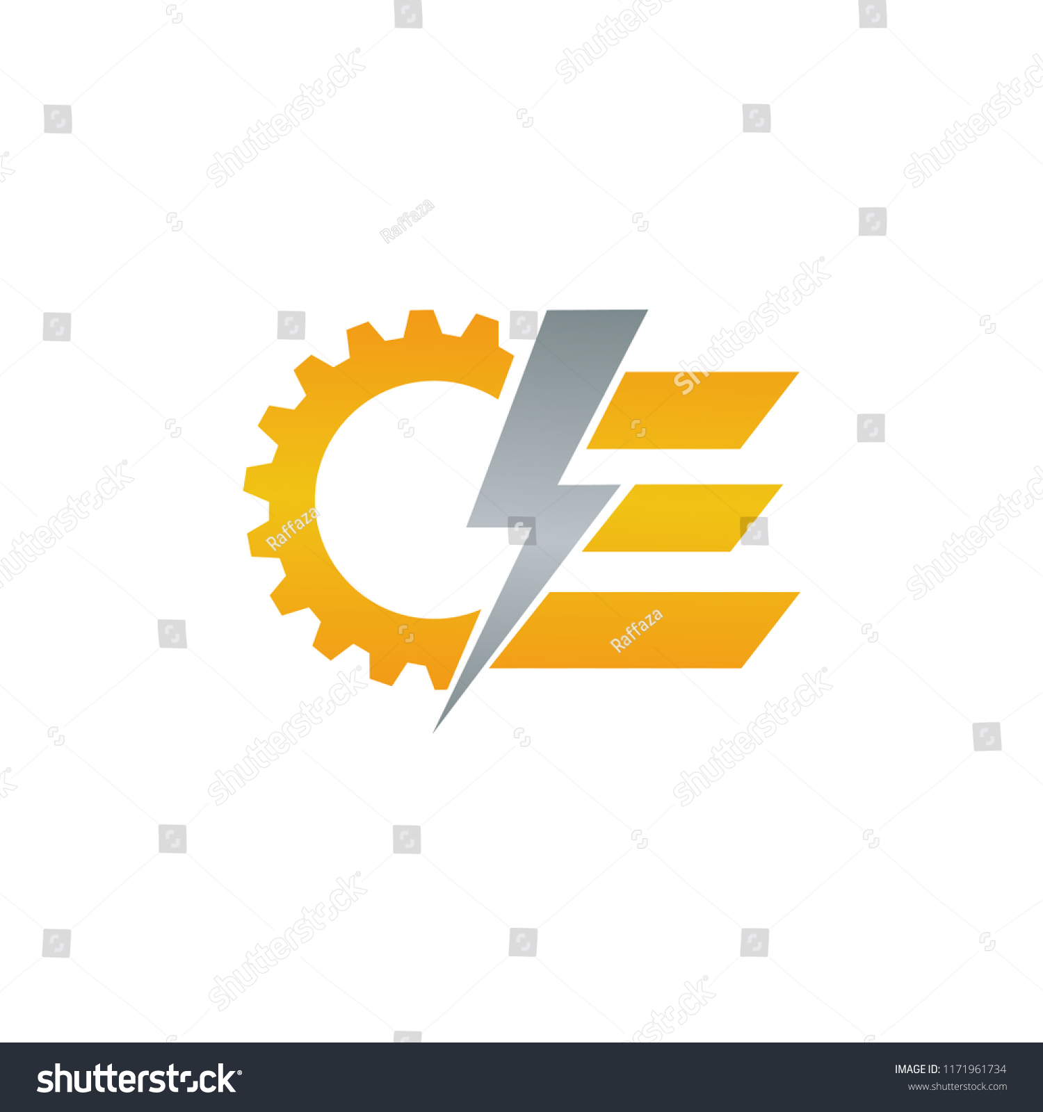 Logo Engineering Company Stock Vector (Royalty Free) 1171961734