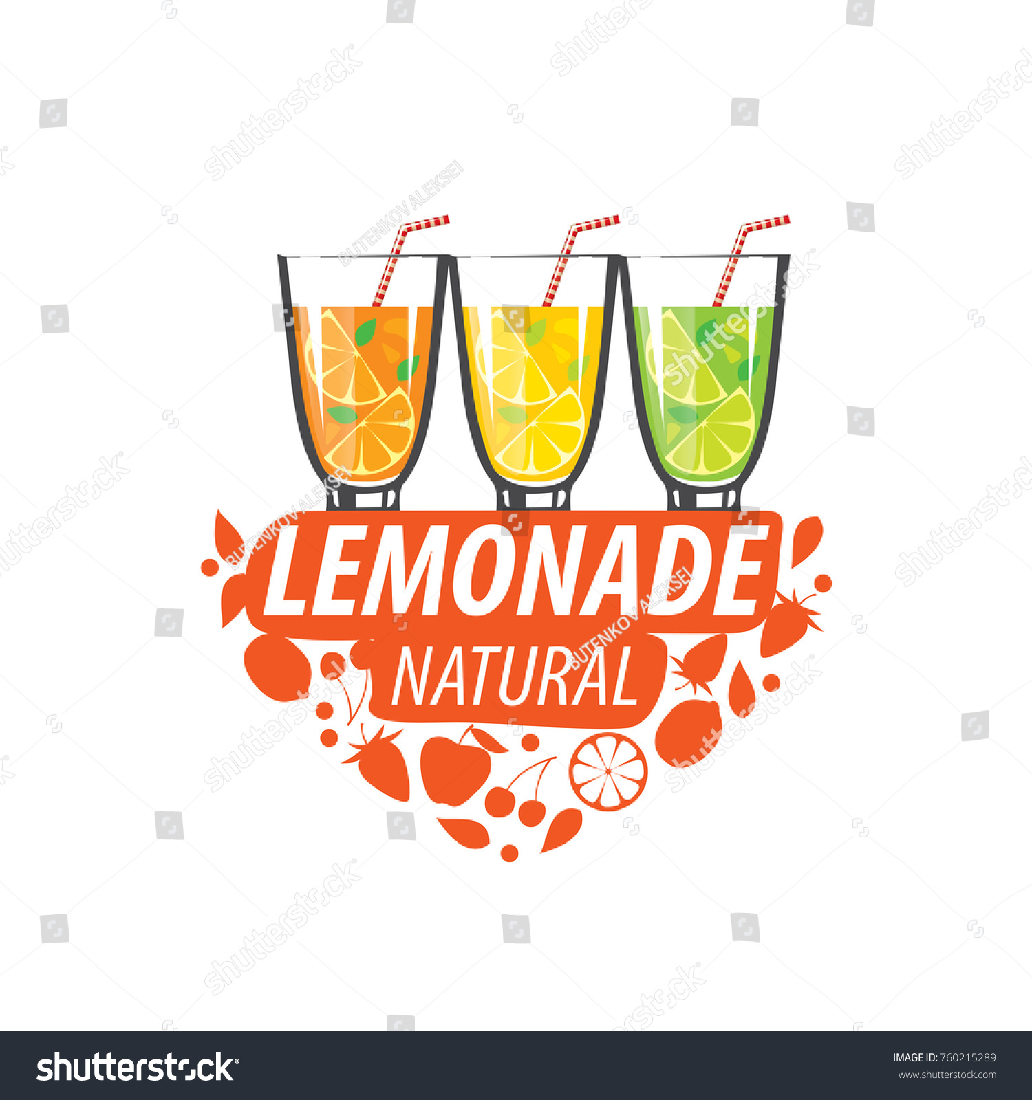 Logo Lemonade Stock Vector (Royalty Free) 760215289 | Shutterstock