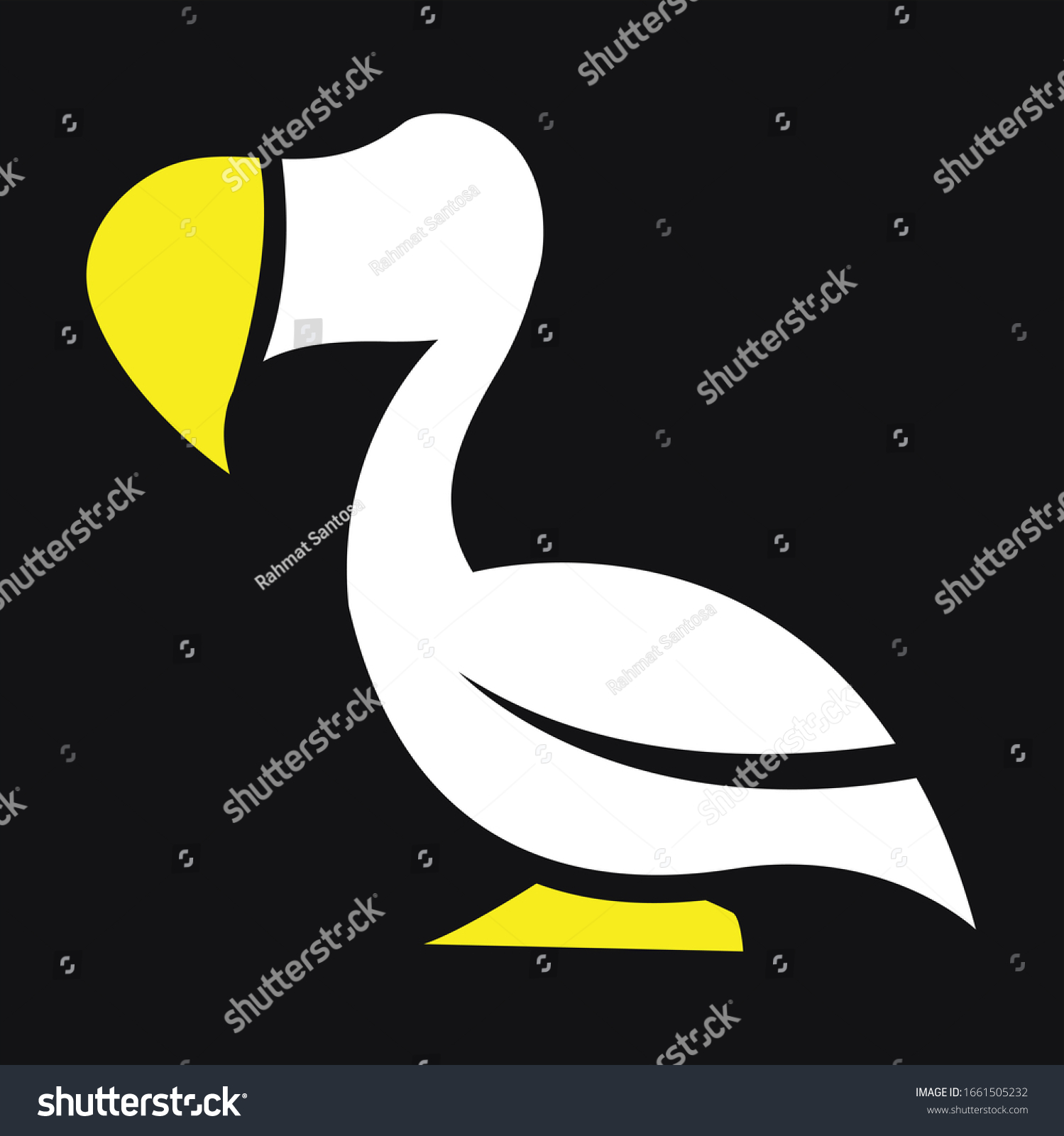 Logo Icon Symbol Bird Dodo Vector Stock Vector (Royalty Free ...