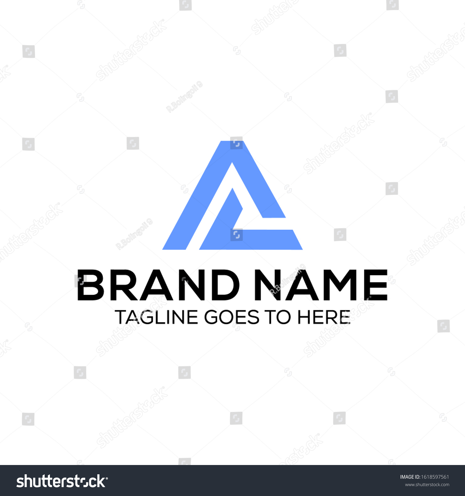 Logo Letter Abstrac Vector Stock Vector (Royalty Free) 1618597561 ...