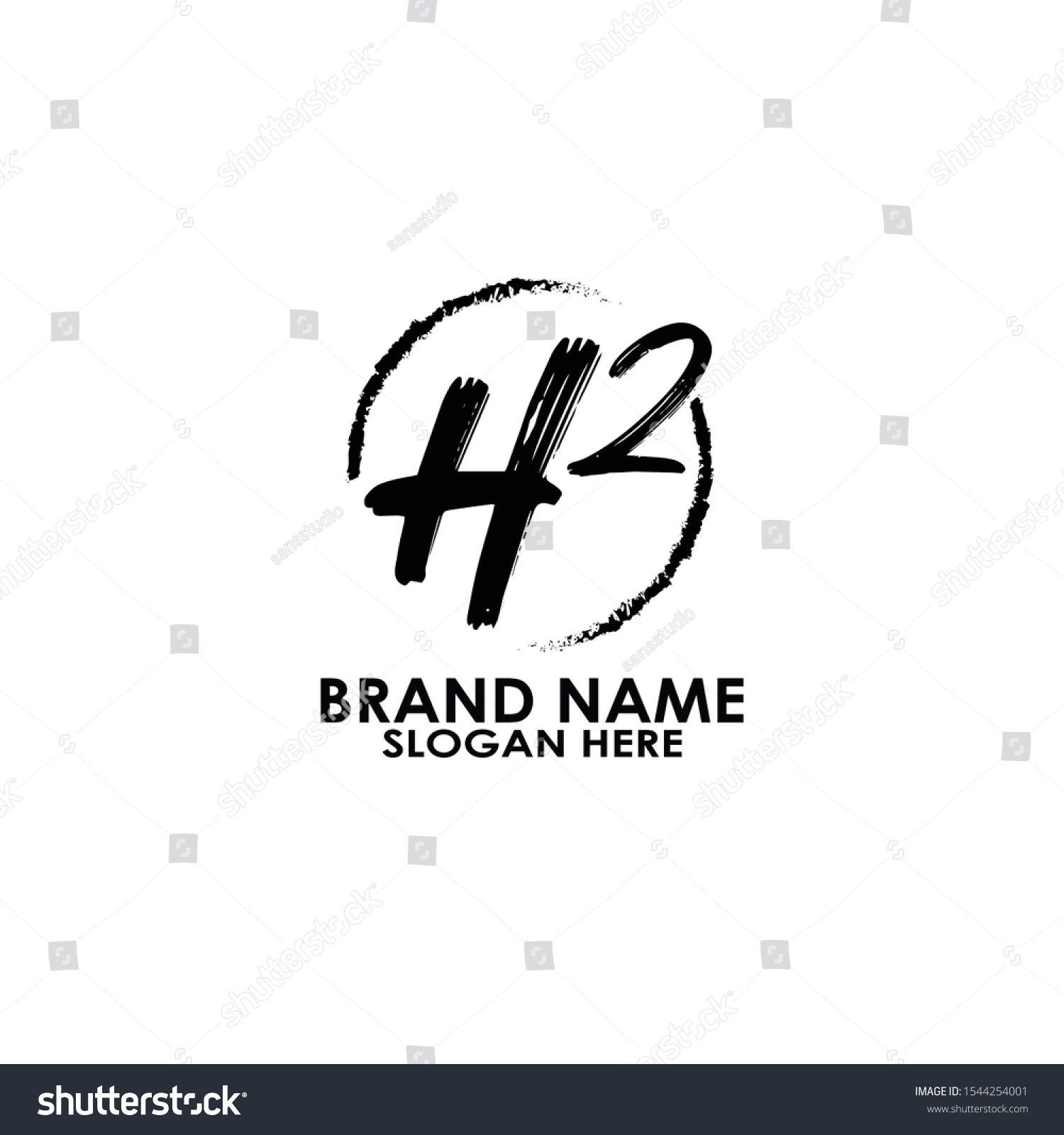 155 H2 logo design Images, Stock Photos & Vectors | Shutterstock
