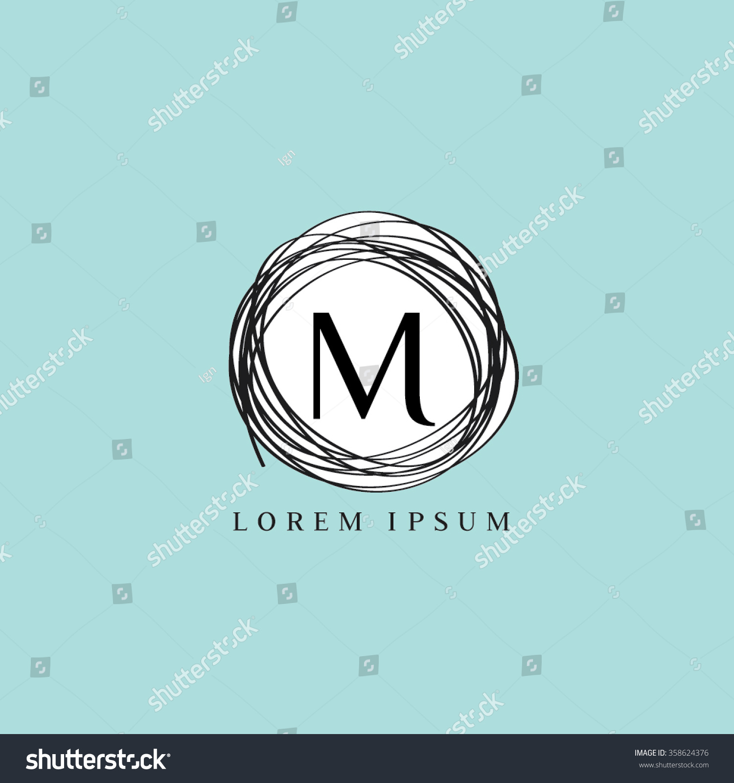 19 M nest logo Images, Stock Photos & Vectors | Shutterstock