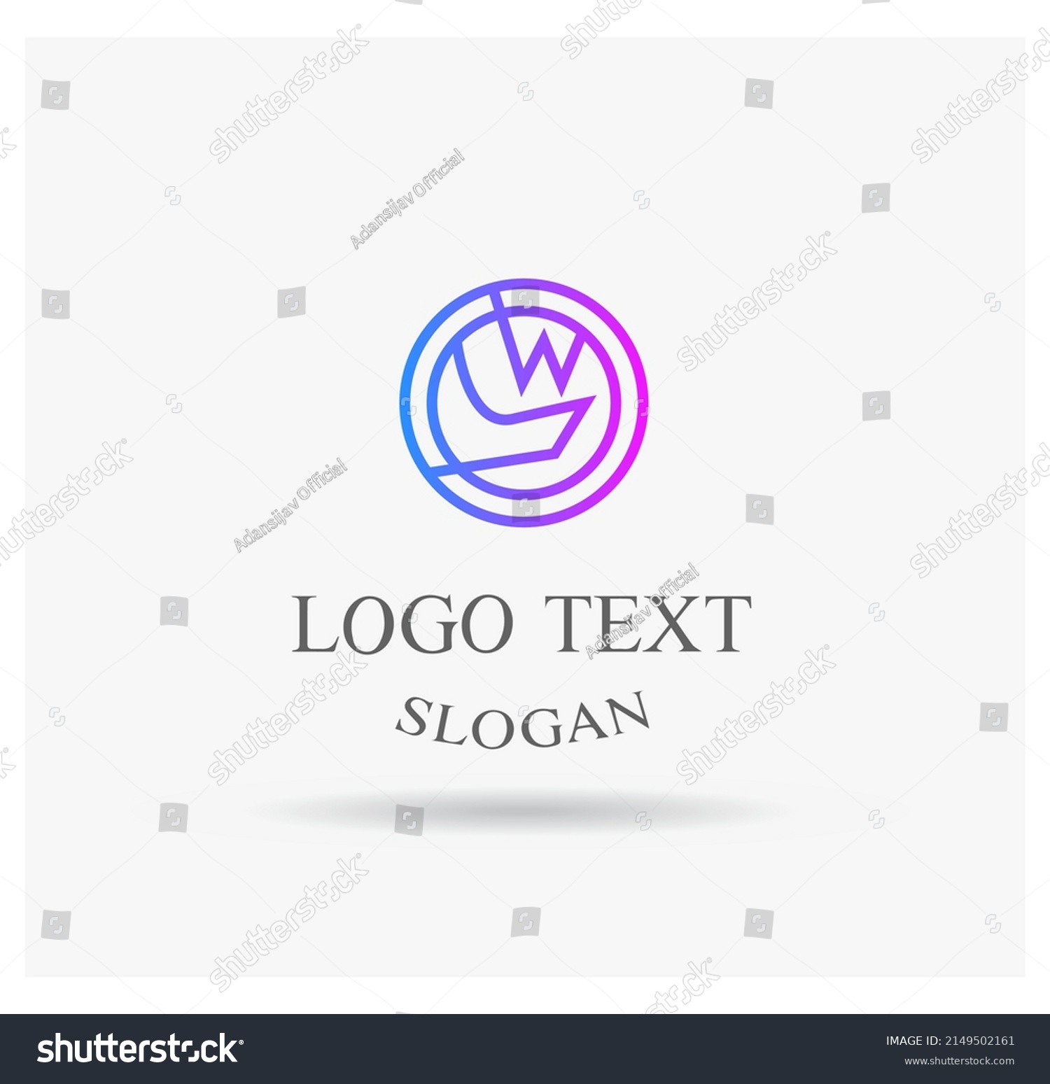 Logo Lw Modern Monogram Design Idea Stock Vector (Royalty Free ...