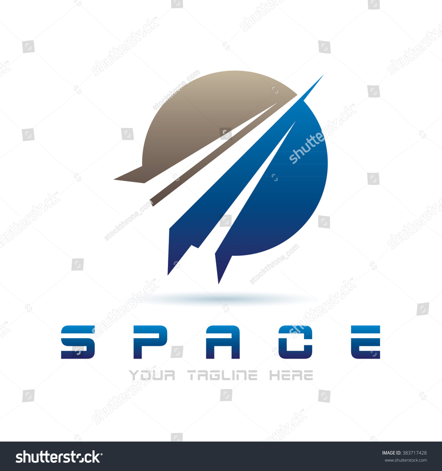 Logo Space Icon Element Template Design: vector de stock (libre de ...
