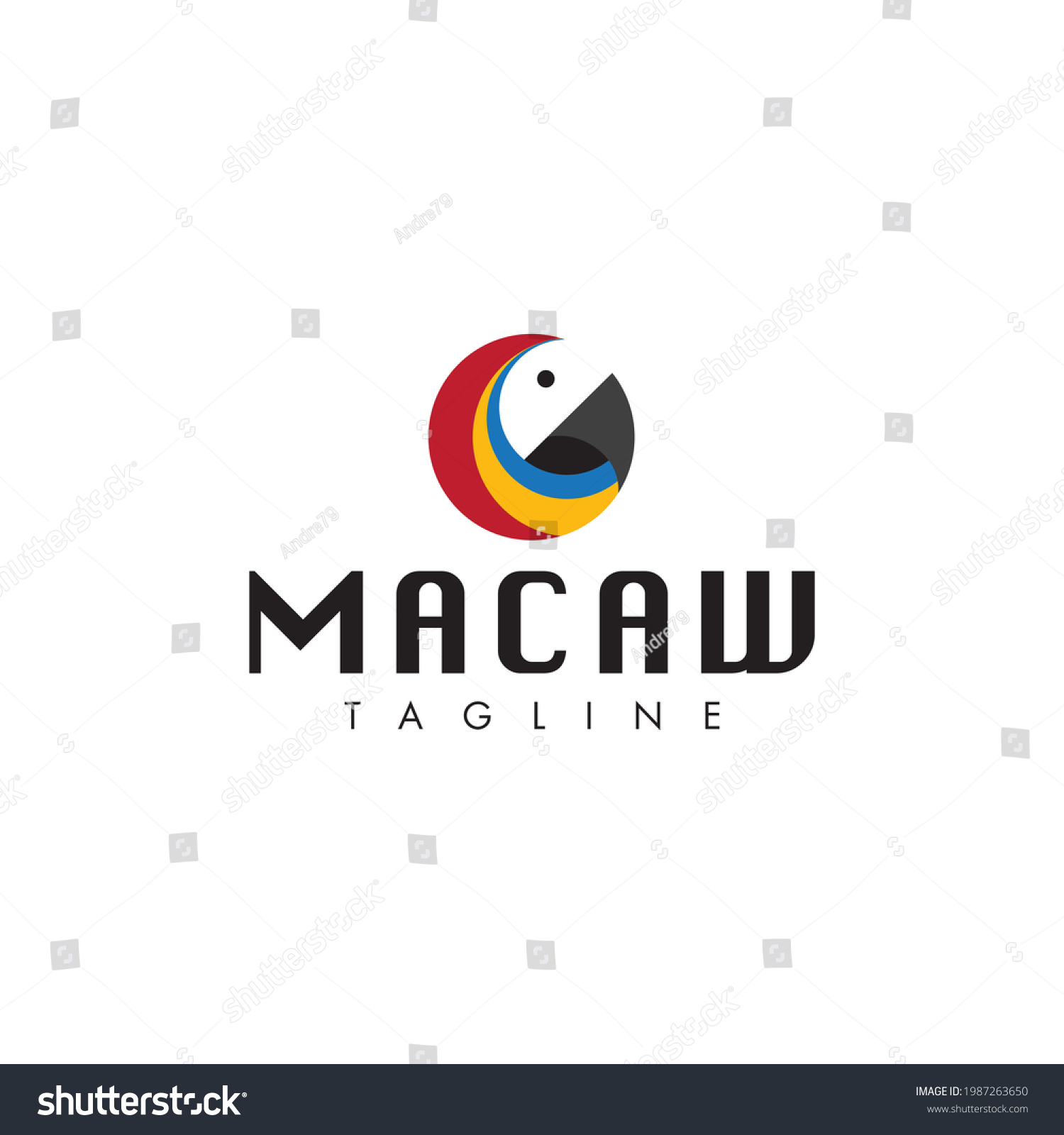 3,770 Macaw logo Images, Stock Photos & Vectors | Shutterstock