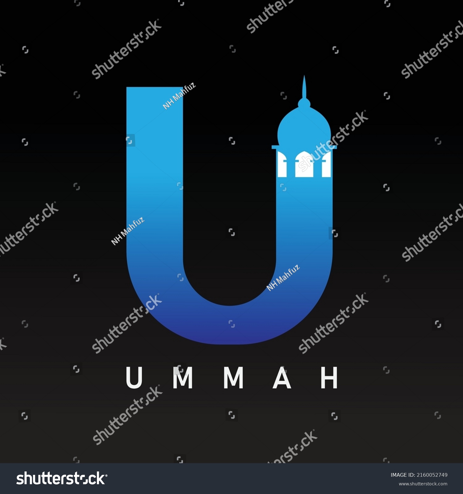 Logo U Islamic Religious Vector File Stock Vector (Royalty Free ...