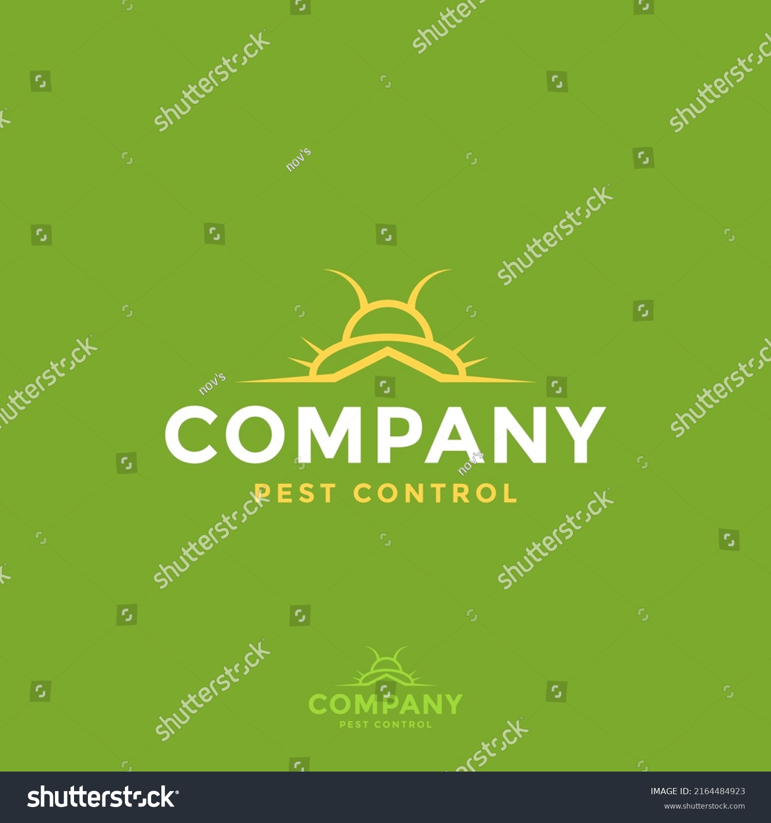 Logos Suitable Pest Prevention Control Stock Vector (Royalty Free ...