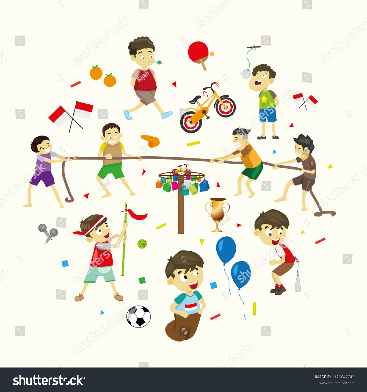 125 Lomba kemerdekaan Stock Illustrations, Images & Vectors | Shutterstock