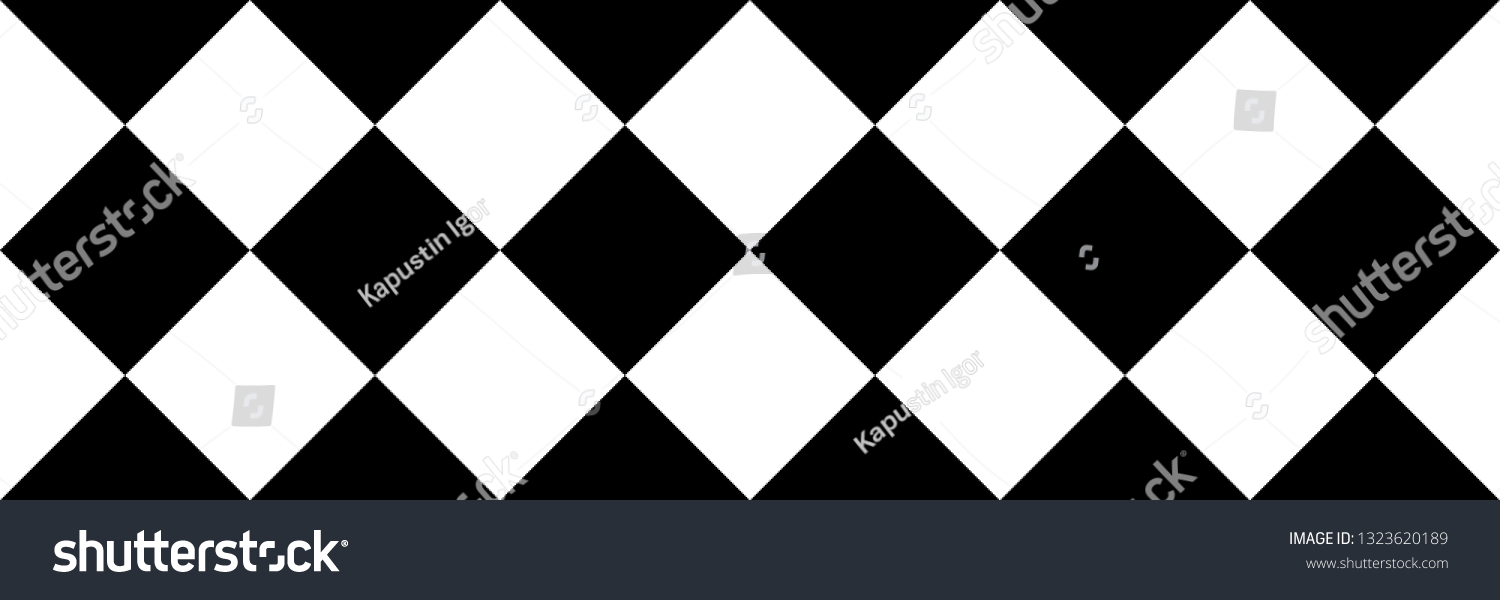 Long Panel Slanted Checkered Background Vector Stock Vector (Royalty ...