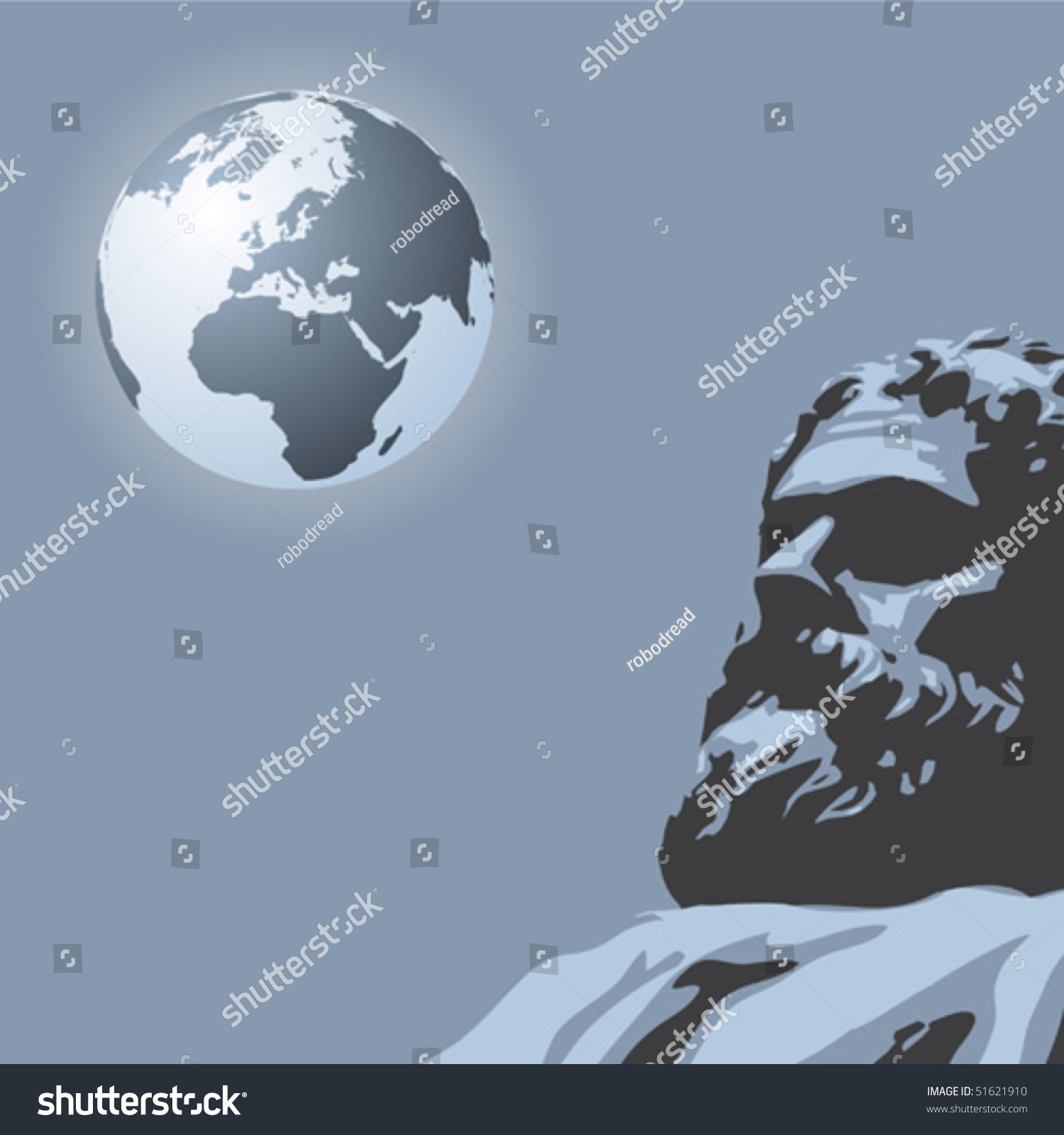 Look World Stock Vector (Royalty Free) 51621910 | Shutterstock
