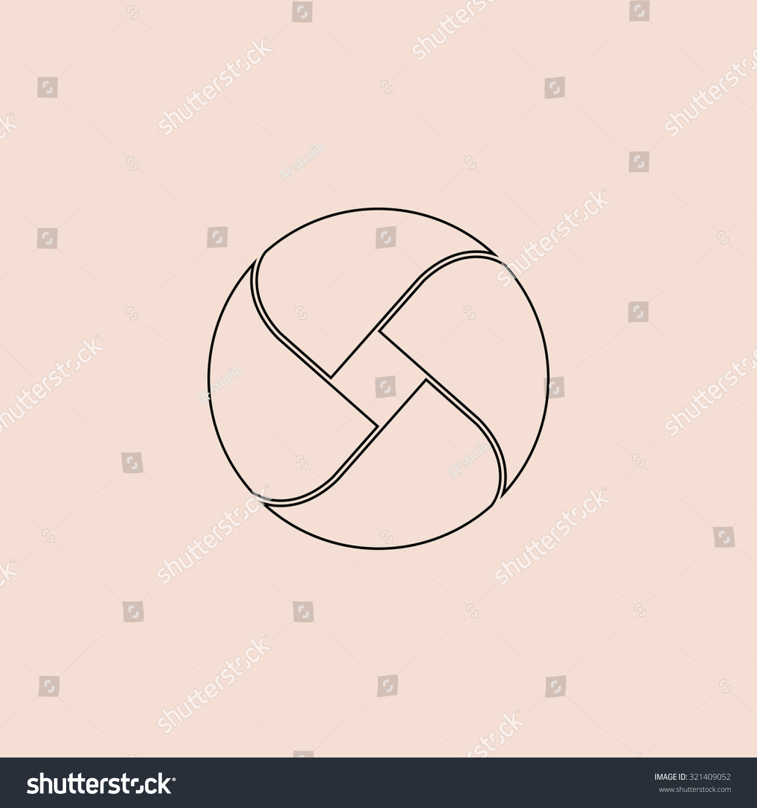 Loop Circle Outline Vector Icon Simple Stock Vector (Royalty Free ... Loop Circle Outline Vector Icon Simple Stock Vector (Royalty Free ...