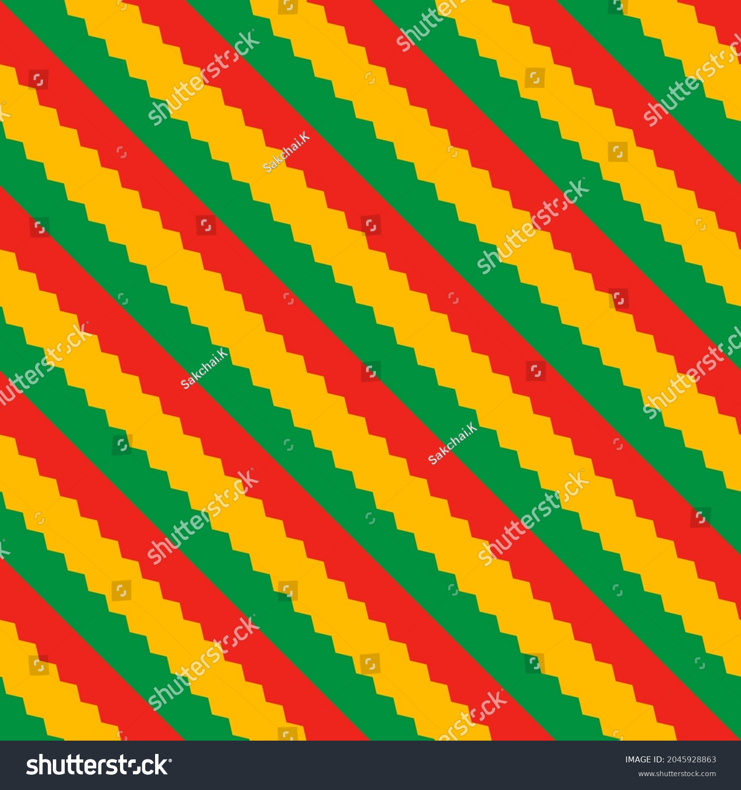 Los Angeles Seamless Pattern Vector Illustration Stock Vector (Royalty ...