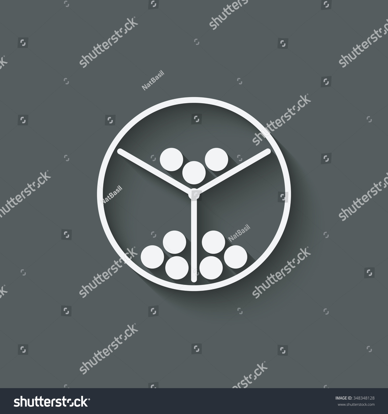 Lottery Machine Symbol Vector Illustration Eps Stock Vector (Royalty ...