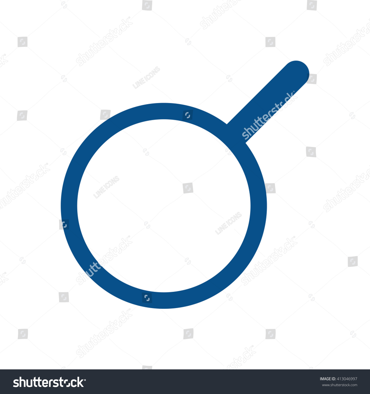 Loupe Icon Stock Vector (Royalty Free) 413046997 | Shutterstock
