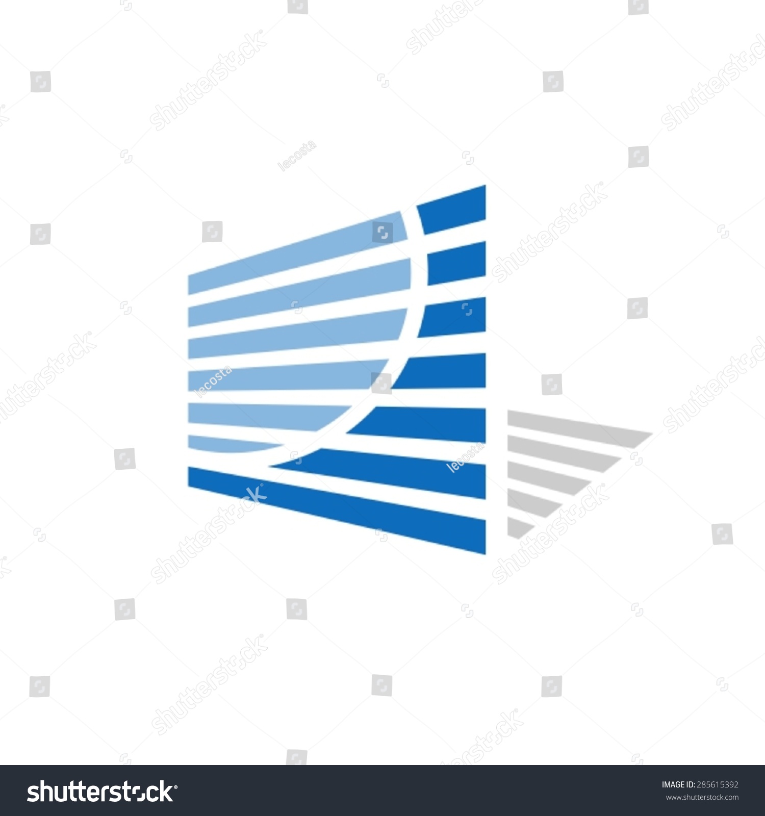 Louvers Logo Symbol: Stock-Vektorgrafik (Lizenzfrei) 285615392 ...