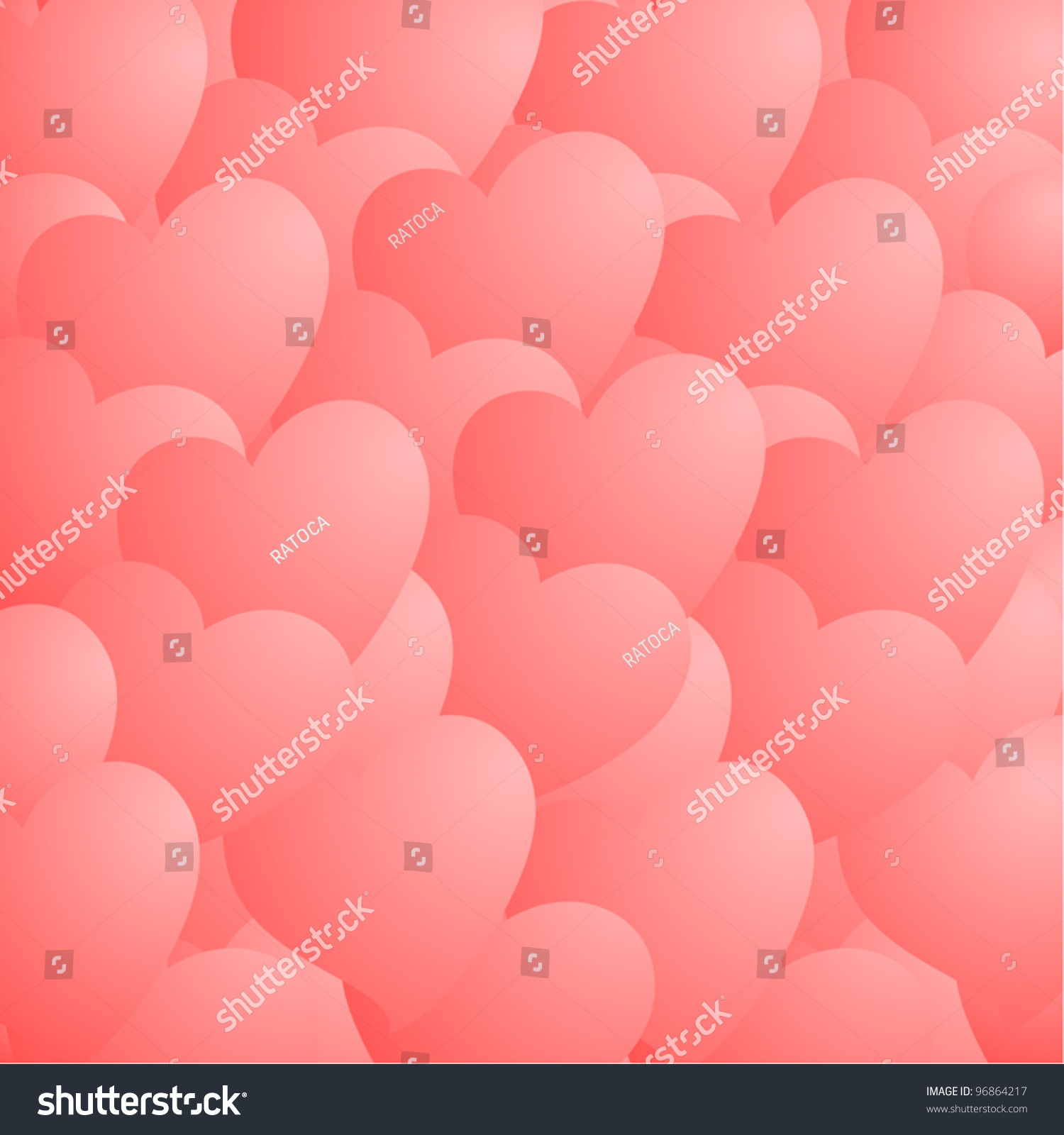 Love Heart Texture Stock Vector (Royalty Free) 96864217 | Shutterstock