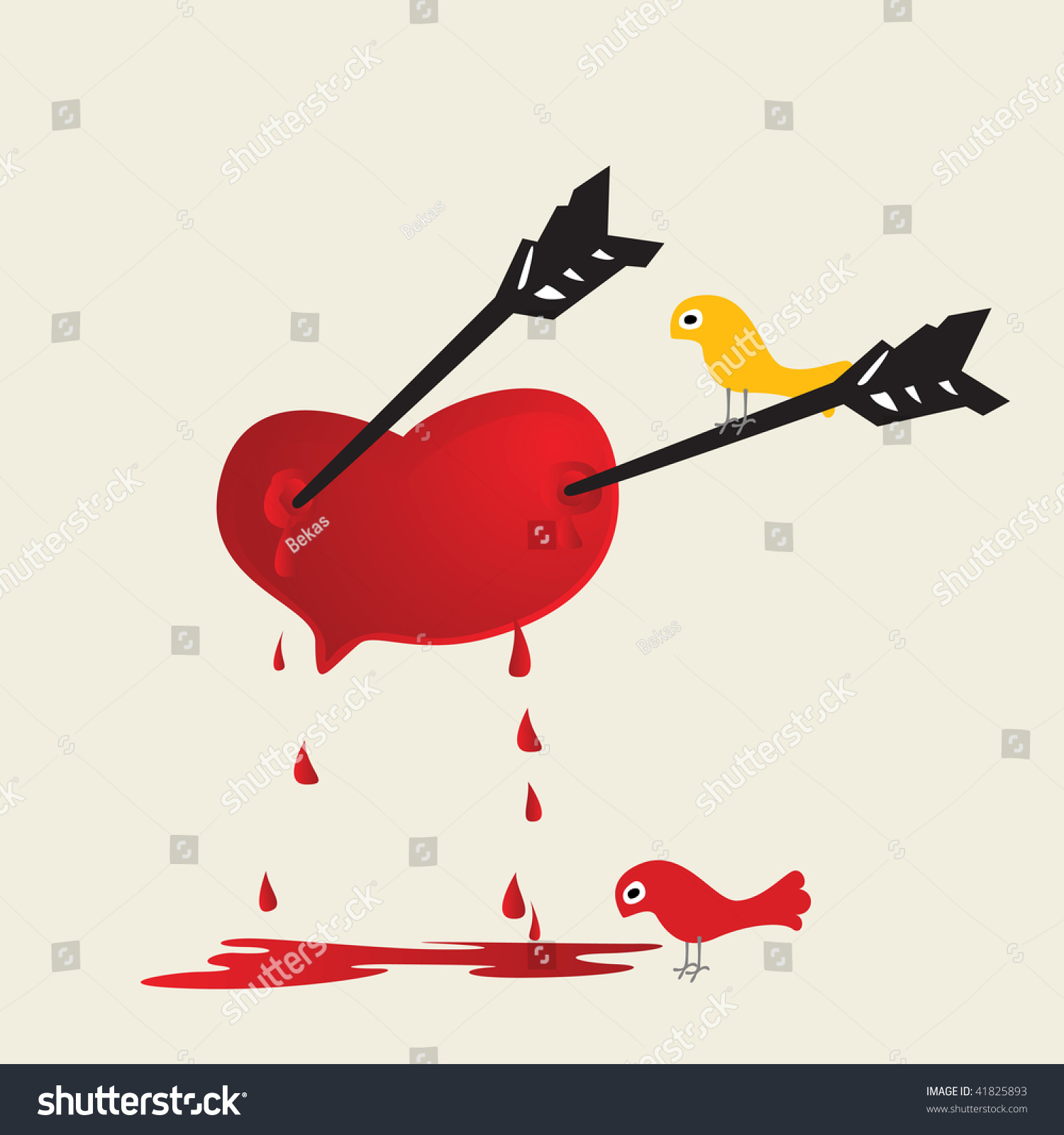 Love Impossible Stock Vector (Royalty Free) 41825893
