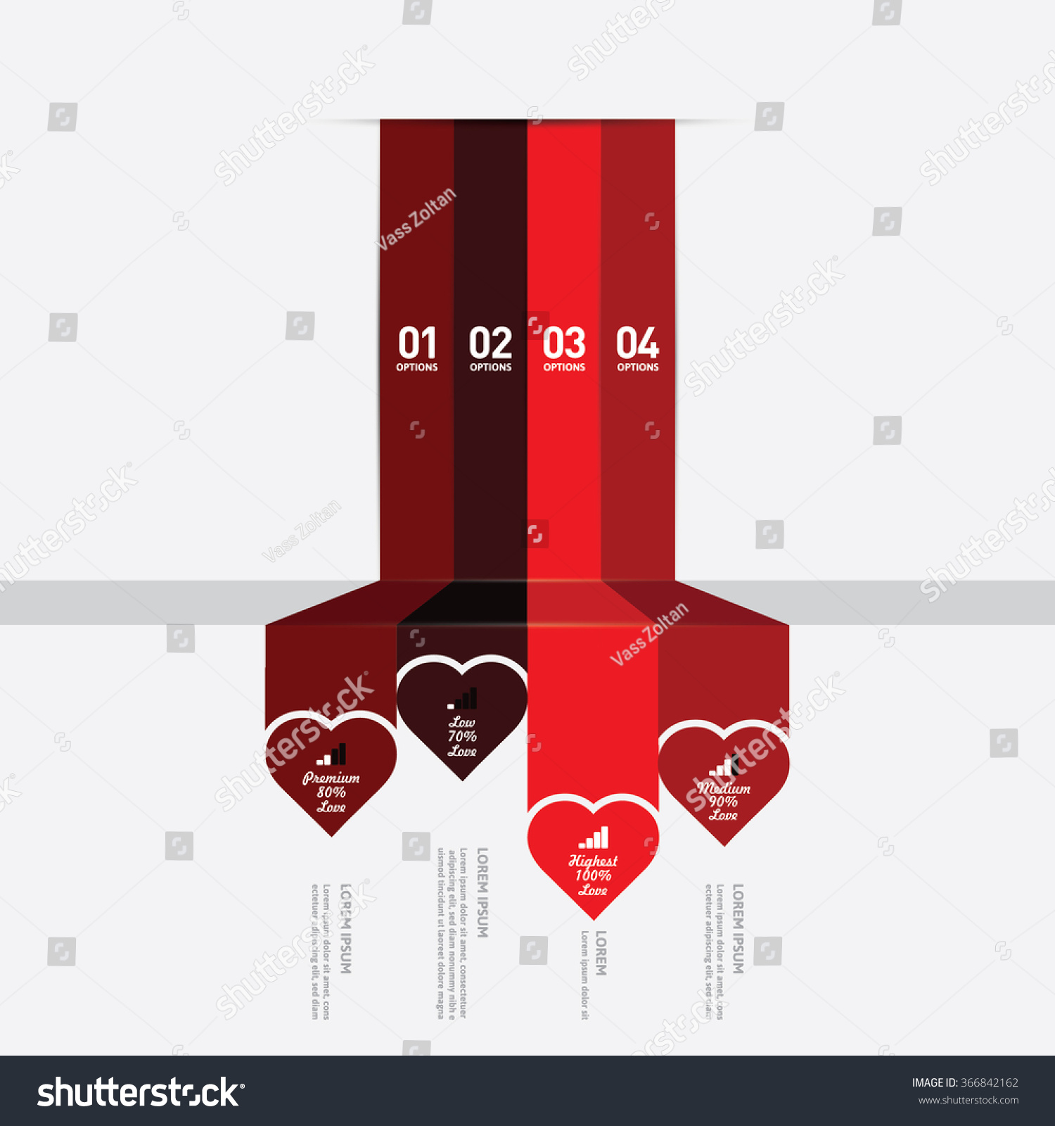 Love Infographic Stock Vector (Royalty Free) 366842162 | Shutterstock
