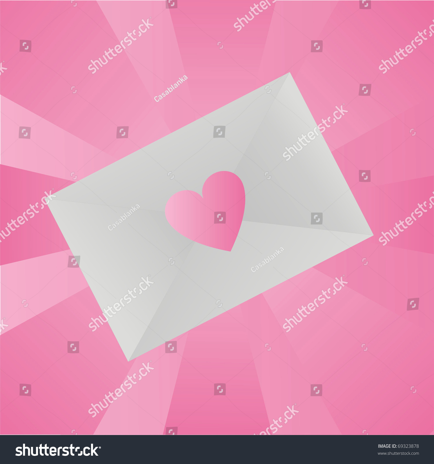 Love Letter Background: vector de stock (libre de regalías) 69323878 ...