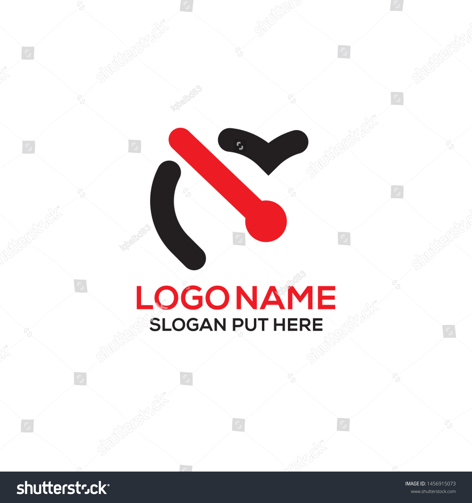Love Meter Logo Design Template Stock Vector (Royalty Free) 1456915073 ...