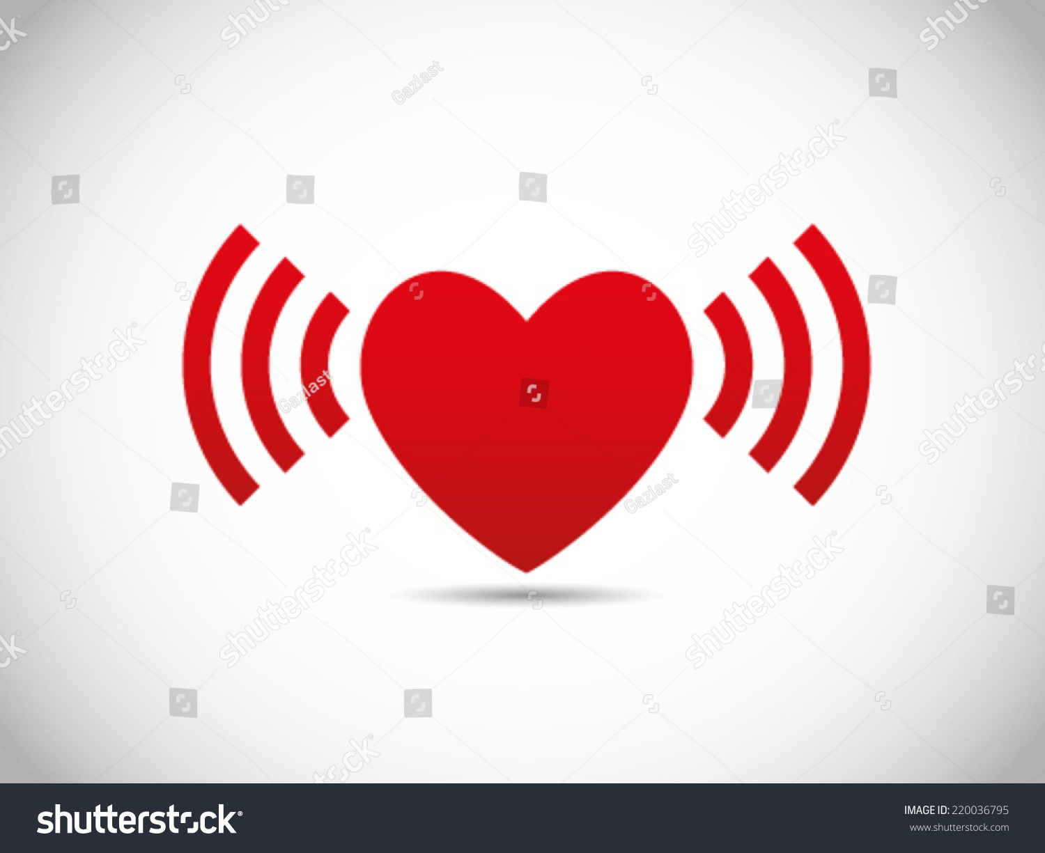 Love Signal Stock Vector 220036795 - Shutterstock