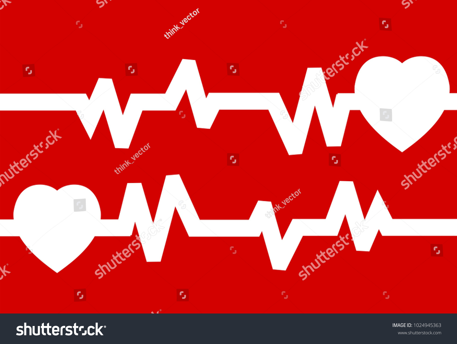 Love Waves Background Logo Stock Vector (Royalty Free) 1024945363
